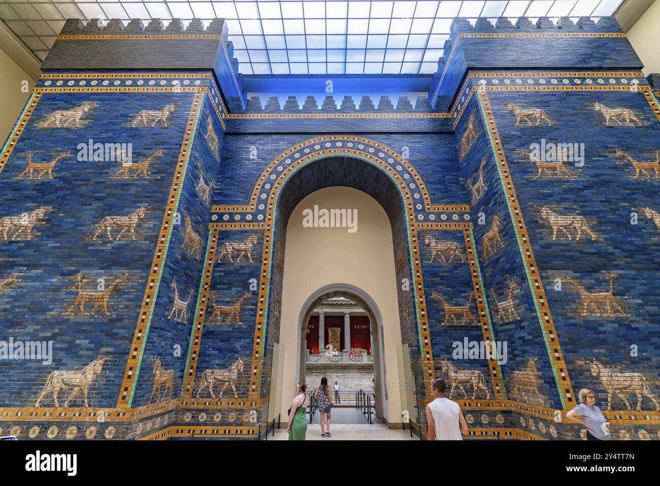 Ishtar Gate at Pergamon Museum in Berlin, Germany, Europe Stock Photo ...