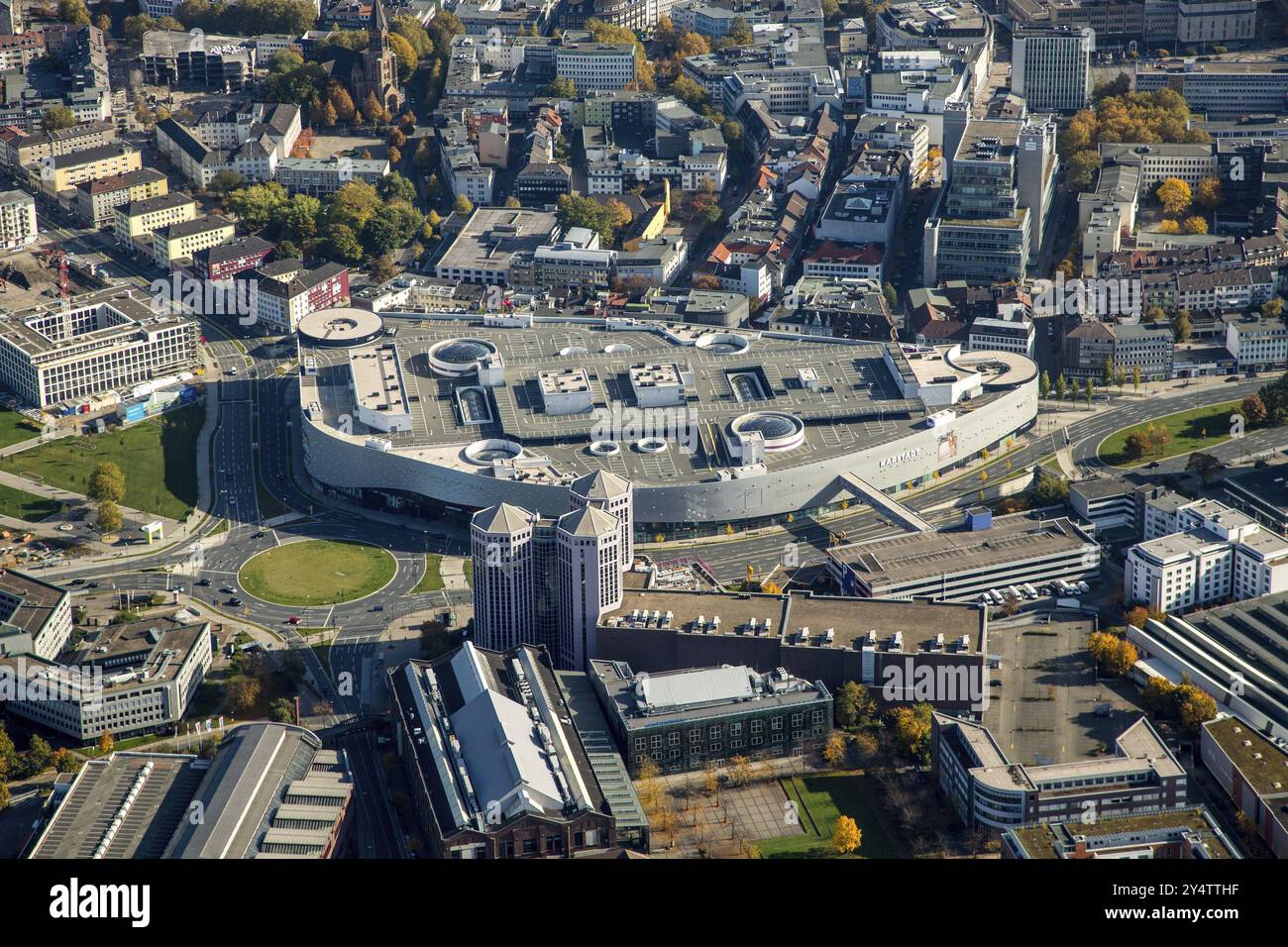 Ruhr Area Shopping Mall Limbecker Platz Stock Photo - Alamy