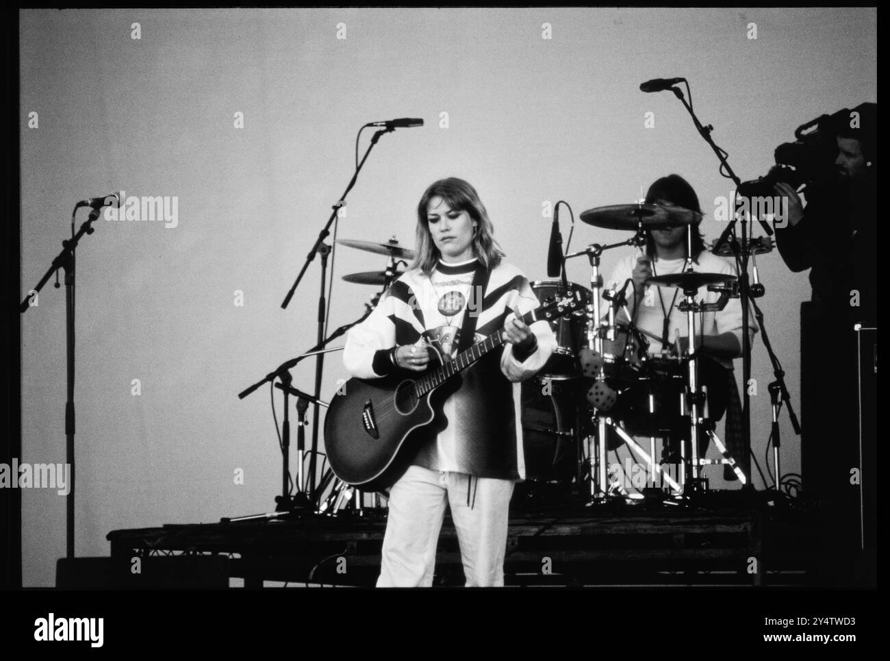 Catatonia singer cerys matthews Black and White Stock Photos & Images ...