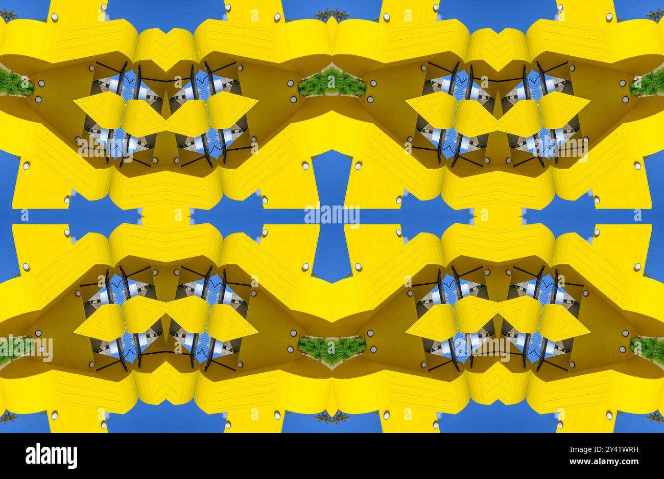 London, UK. Seamless repeating graphic pattern made from digital ...