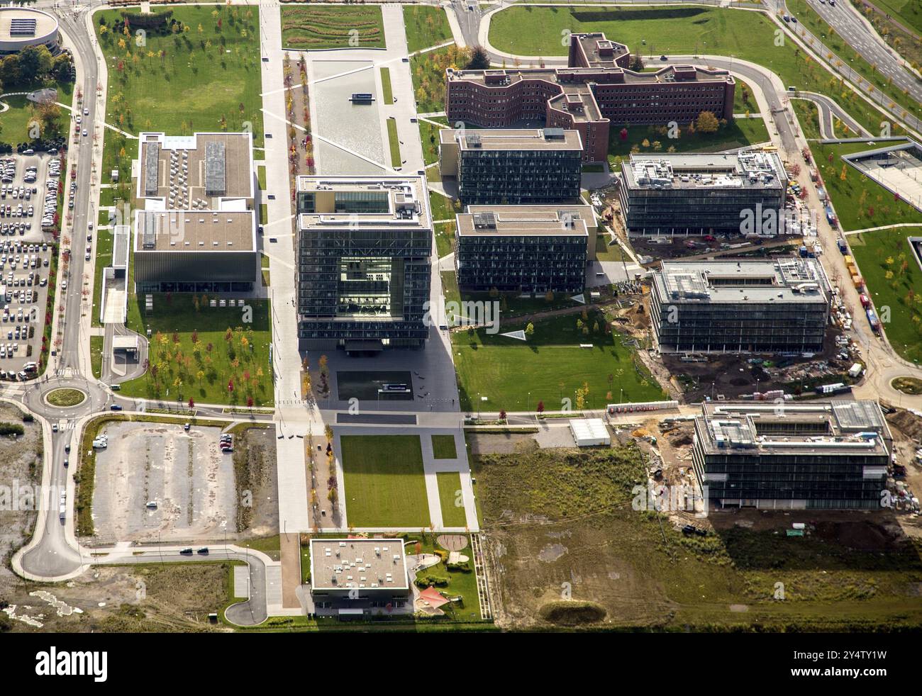 Essen, company headquarters of Thyssen Krupp Stahl Stock Photo - Alamy