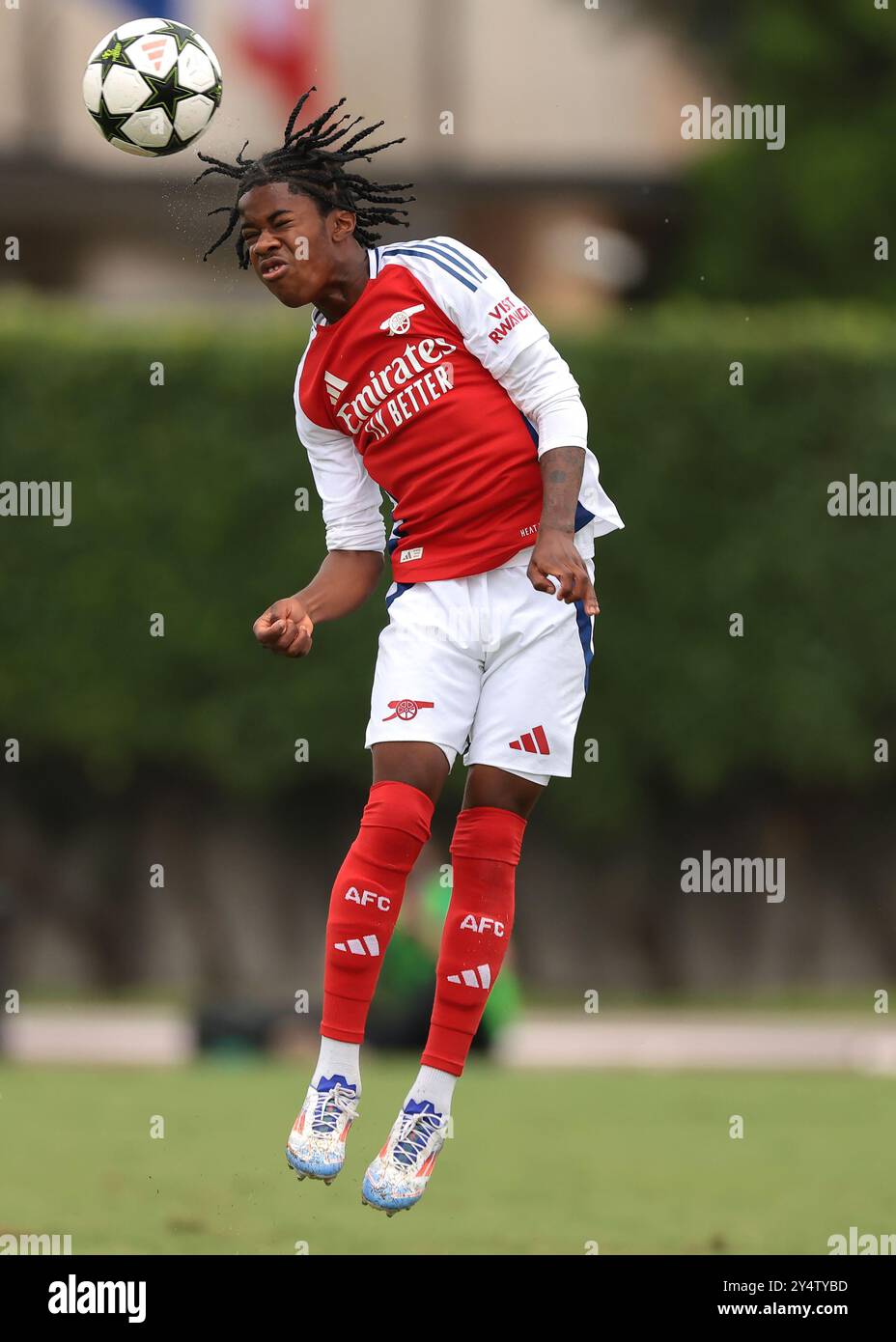 Caravaggio, Italy, 19th September 2024. Joshua Nichols of Arsenal FC ...
