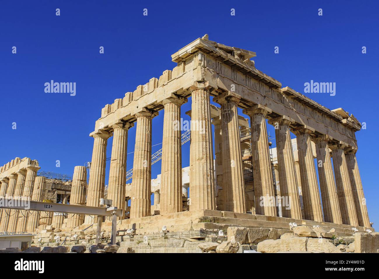 Parthenon, the famous ancient temple on the Acropolis of Athens, Greece, Europe Stock Photo - Alamy