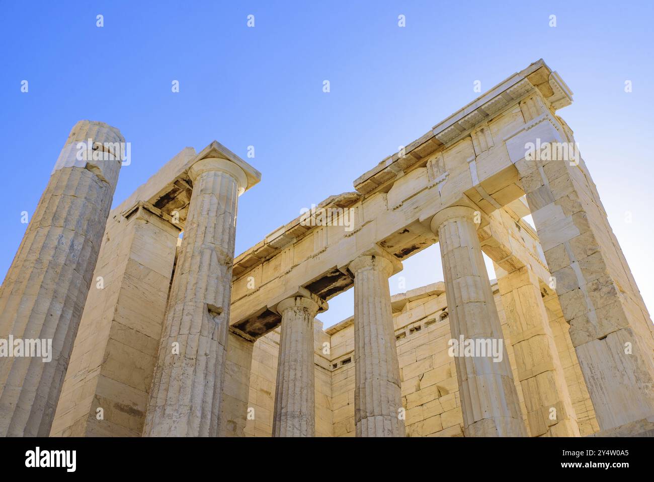 Parthenon, the famous ancient temple on the Acropolis of Athens, Greece, Europe Stock Photo - Alamy