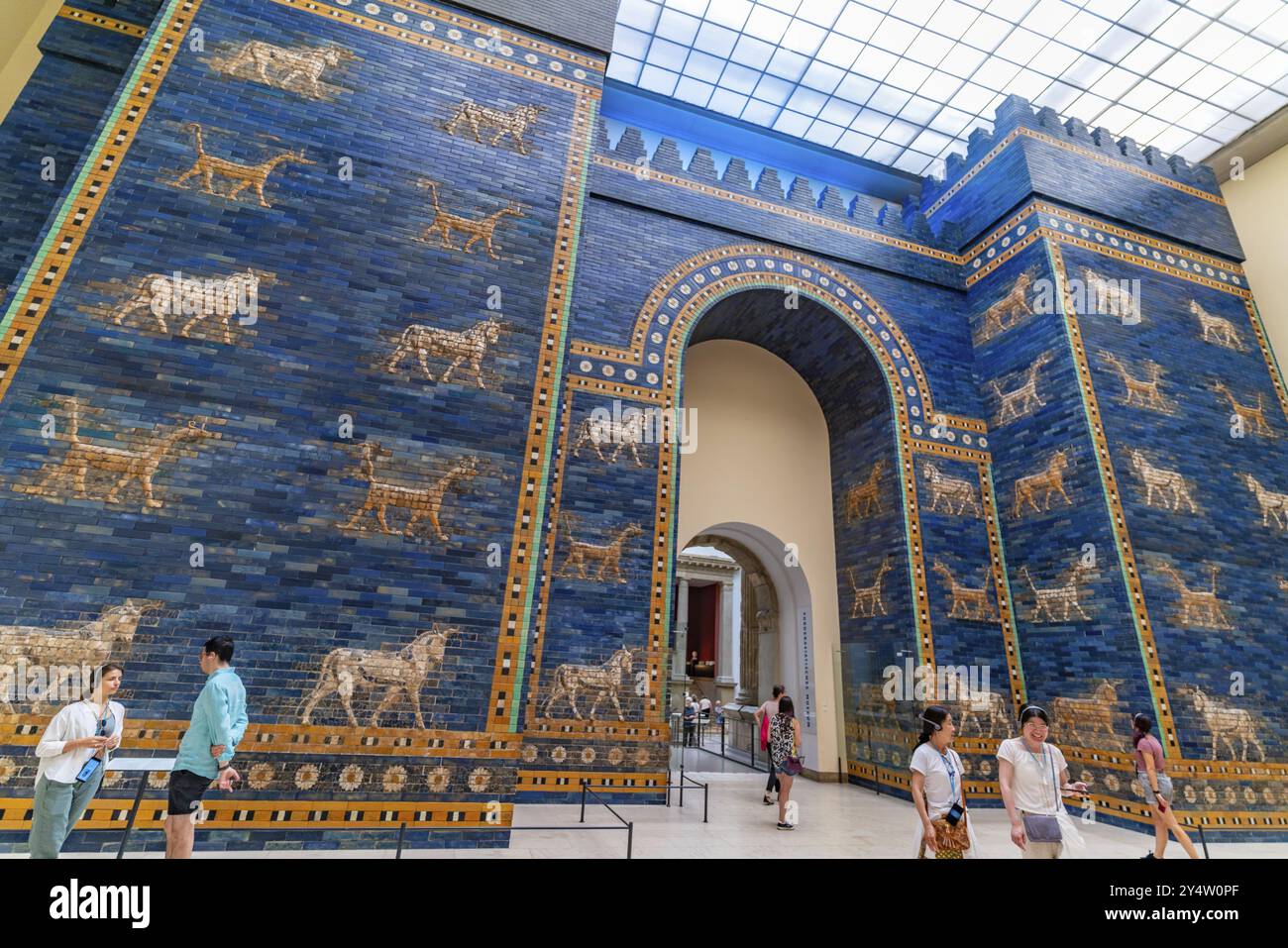 Ishtar Gate at Pergamon Museum in Berlin, Germany, Europe Stock Photo ...