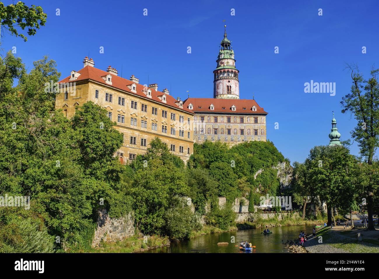 Czech unesco world heritage site czech castles hi-res stock photography ...