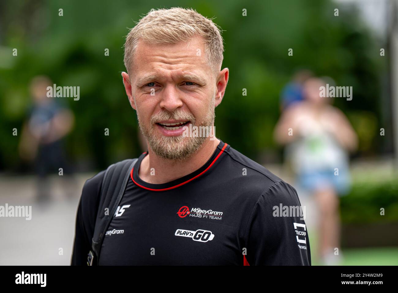 Marina Bay, Singapore, 19th Sep 2024, Kevin Magnussen, from Denmark ...
