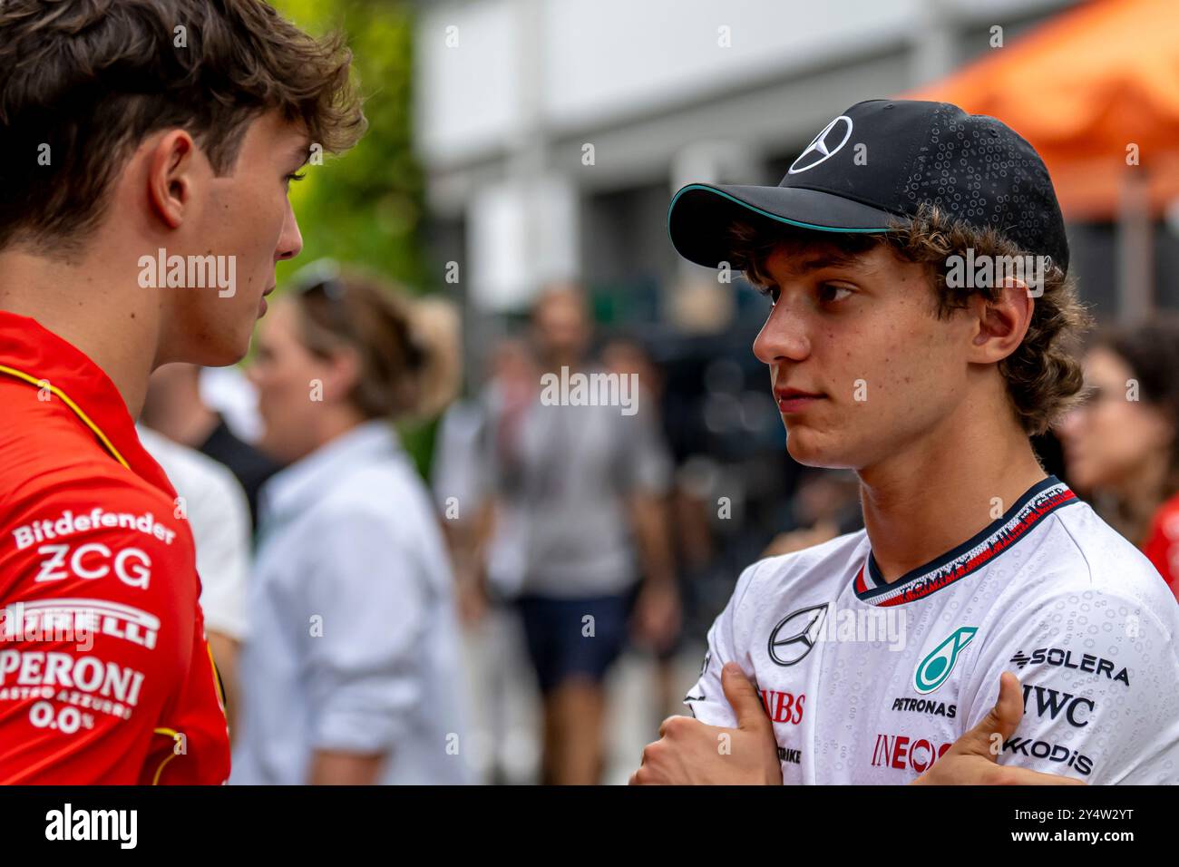 Marina Bay, Singapore, 19th Sep 2024, Oliver Bearman, The reserve ...