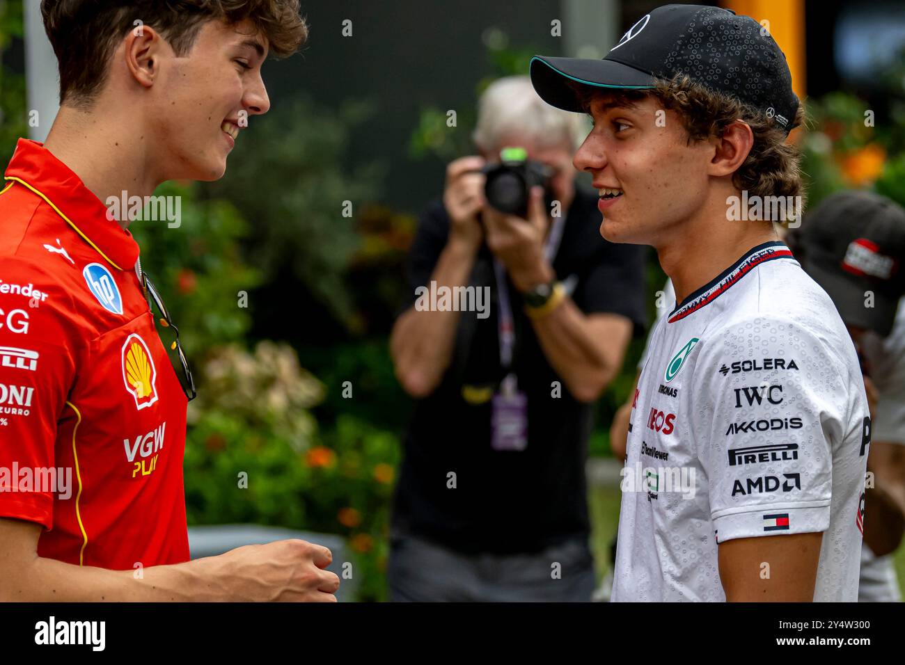 Marina Bay, Singapore, 19th Sep 2024, Oliver Bearman, The reserve ...