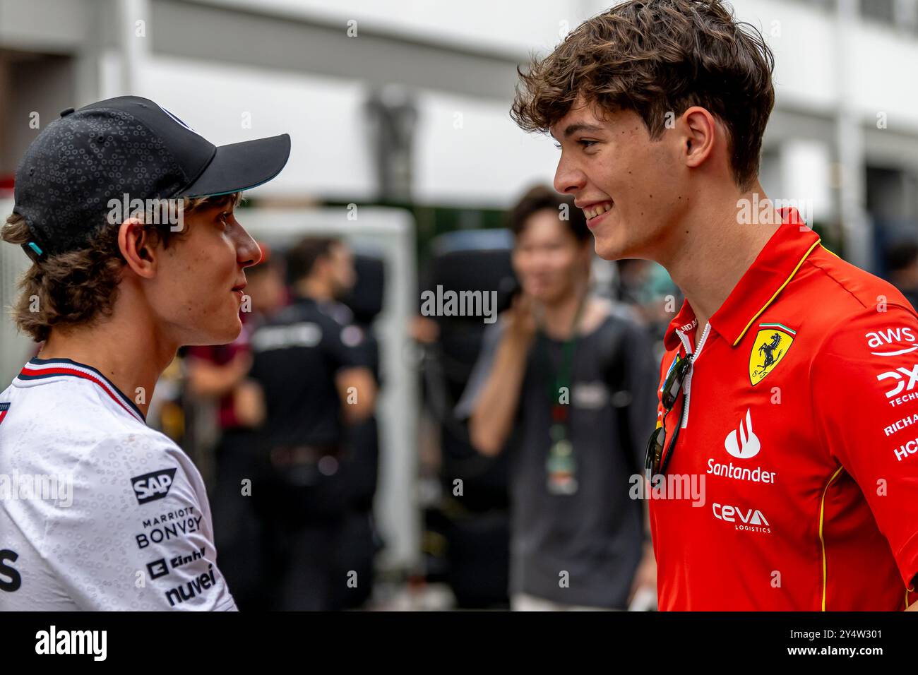 Marina Bay, Singapore, 19th Sep 2024, Oliver Bearman, The reserve ...