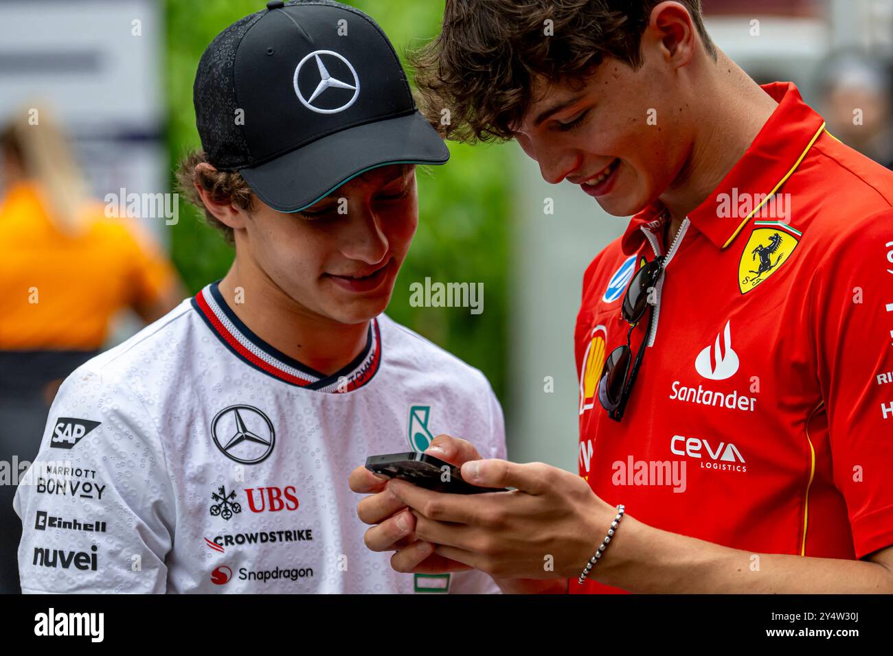 Marina Bay, Singapore, 19th Sep 2024, Oliver Bearman, The reserve ...