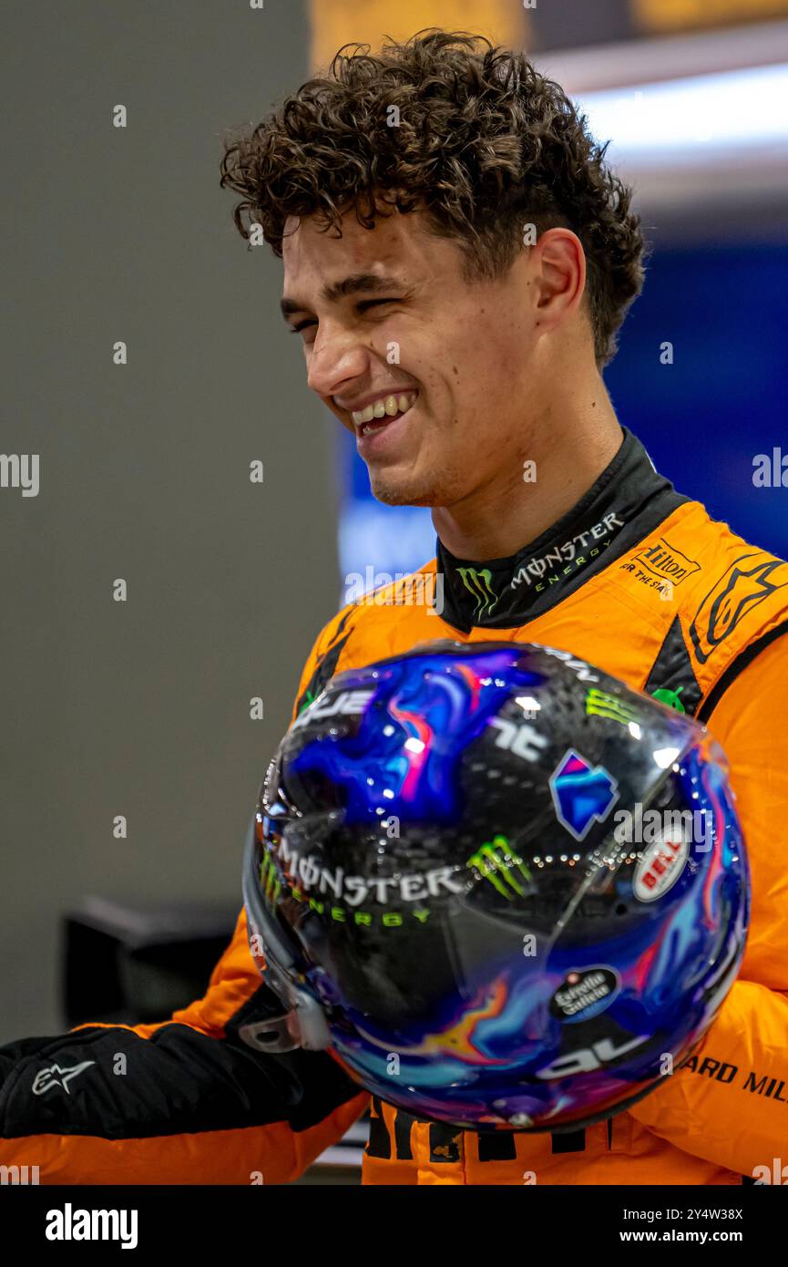 Marina Bay, Singapore, 19th Sep 2024, Lando Norris, from the United ...