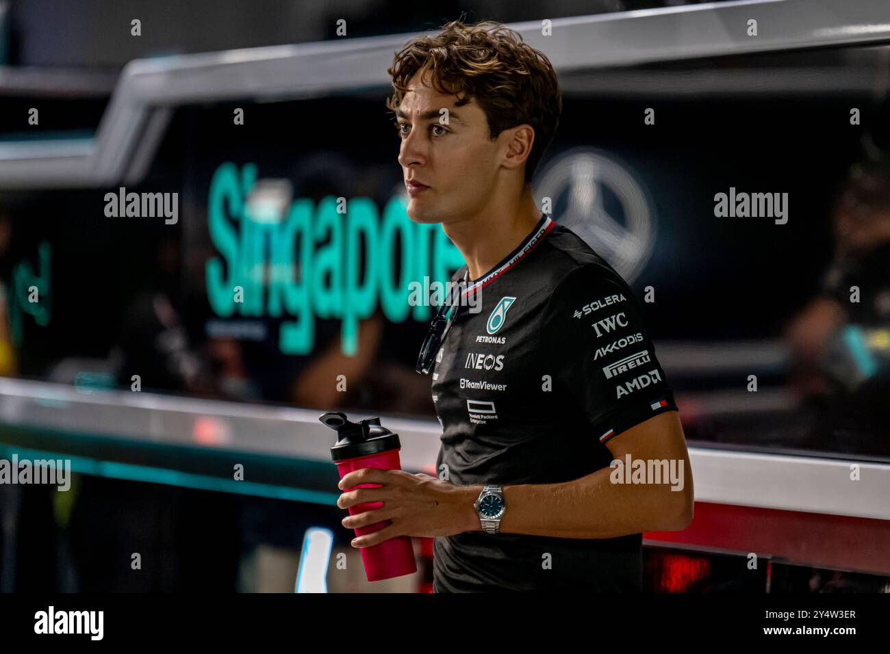 Marina Bay, Singapore, 19th Sep 2024, George Russell, from the United ...