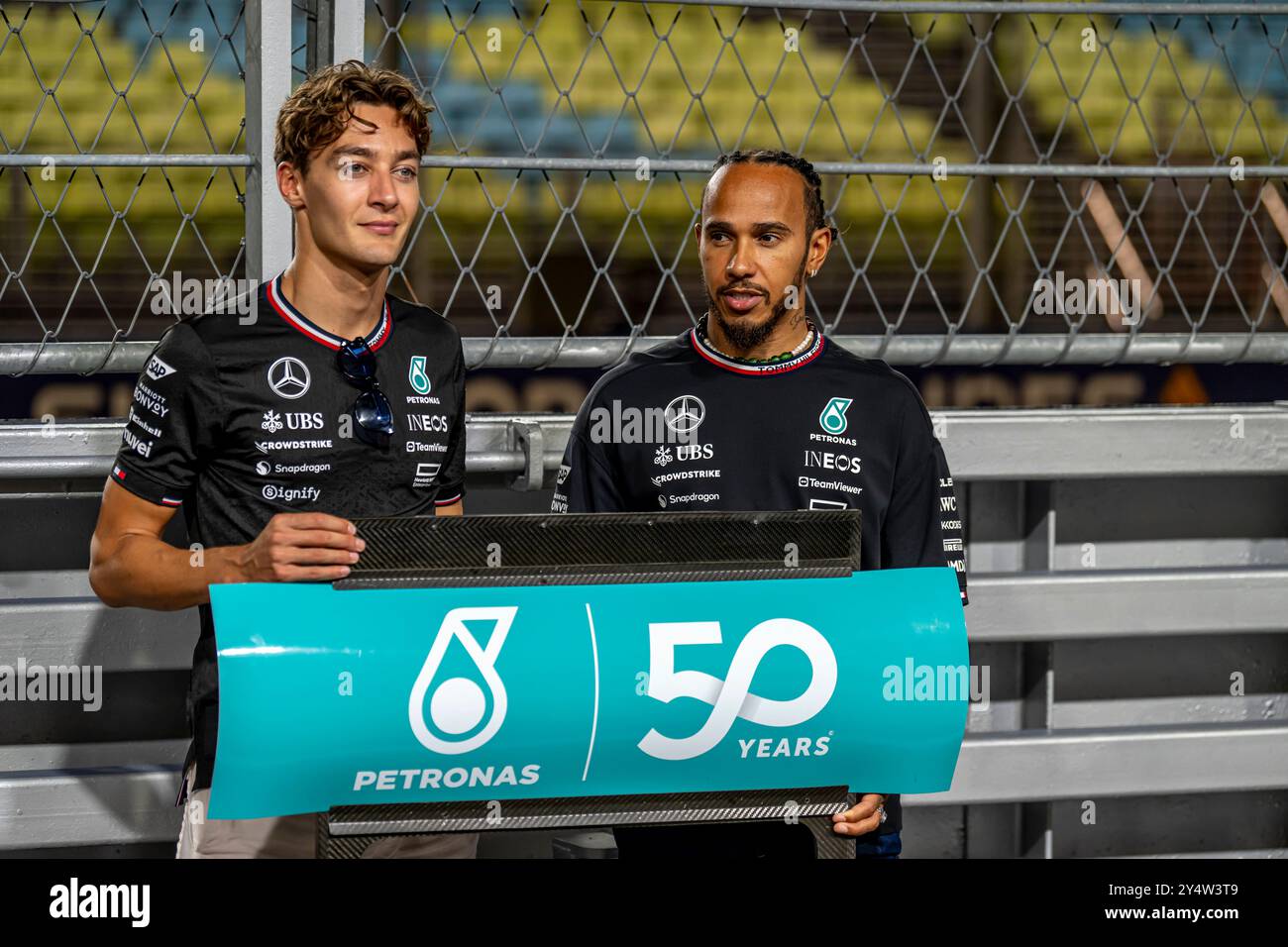 Marina Bay, Singapore, 19th Sep 2024, Lewis Hamilton, from the United ...