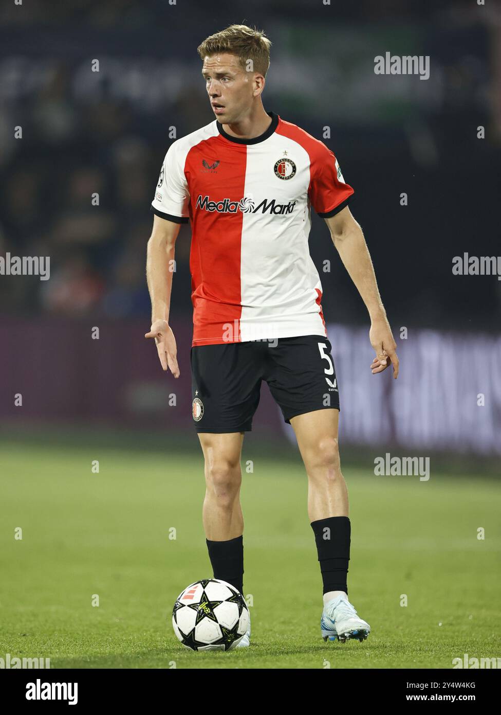 ROTTERDAM - Gijs Smal of Feyenoord during the UEFA Champions League ...