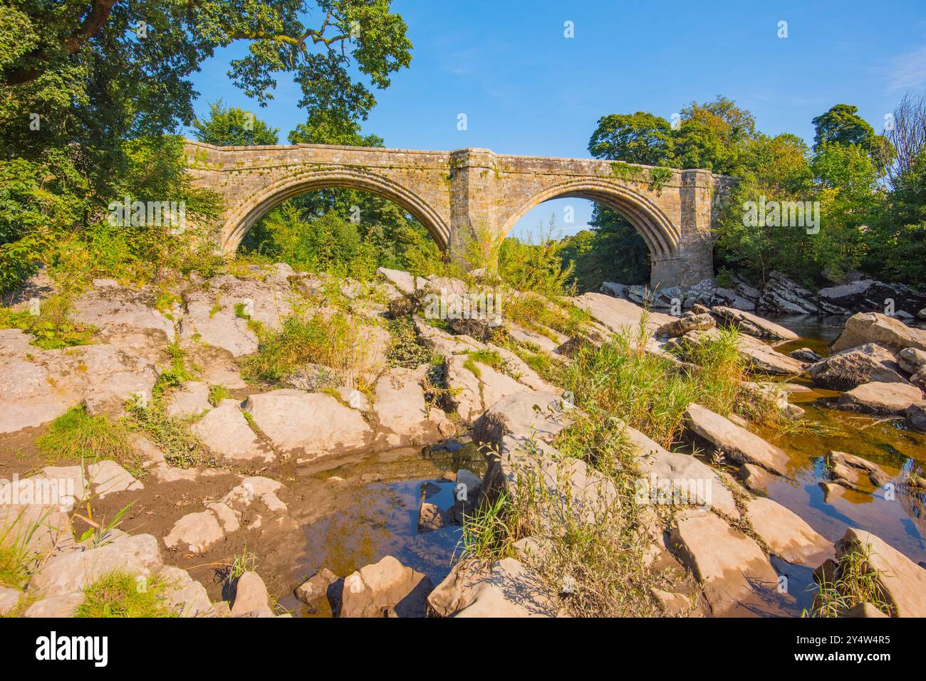 Spanning the River Lune to the south and east of Kirkby Lonsdale is ...