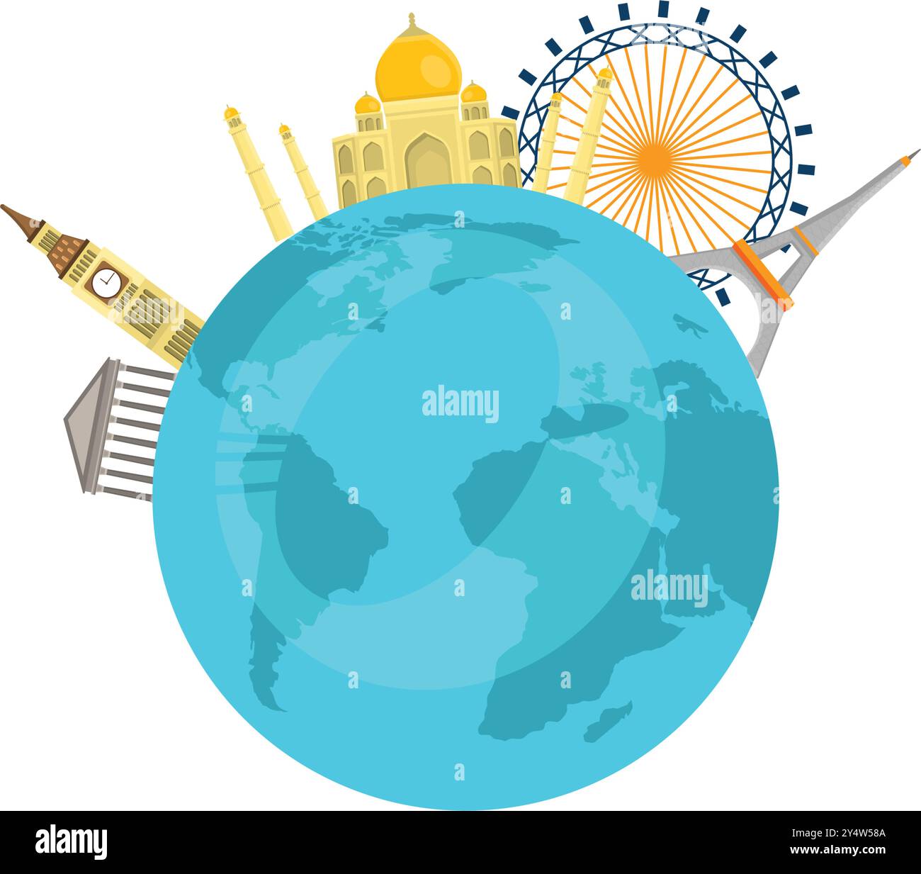 Blue world map mesh Stock Vector Images - Alamy
