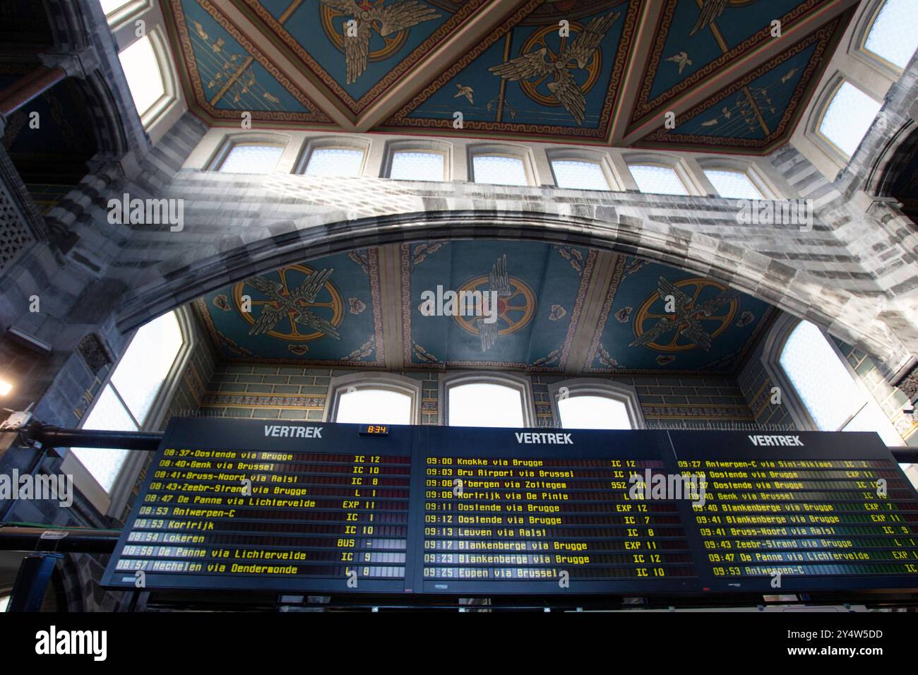 Gent Sint Pieters Railway Station, Gent, Belgium on 11 August, 2024 ...