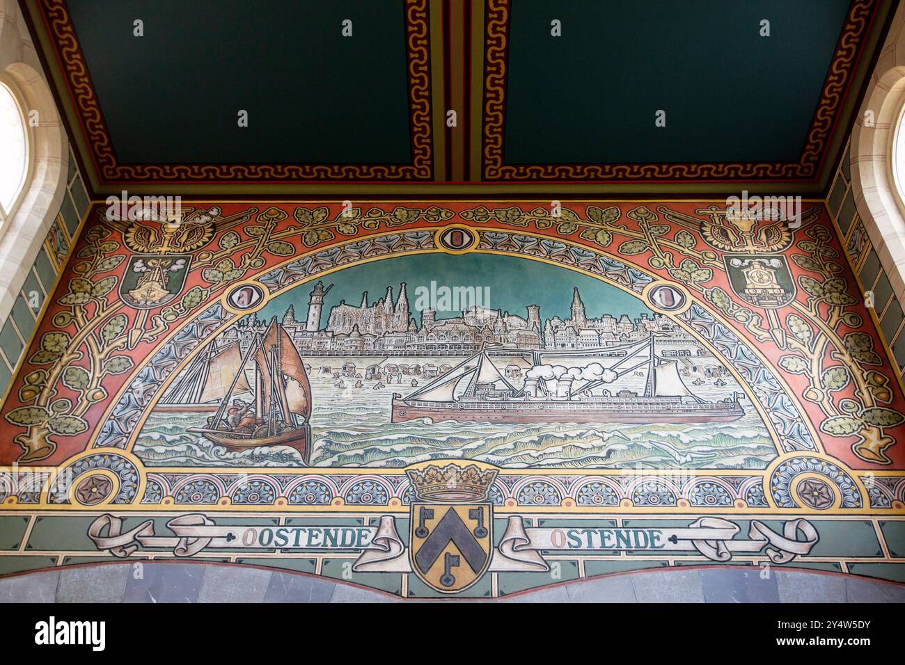 Gent Sint Pieters Railway Station, Gent, Belgium on 11 August, 2024 ...