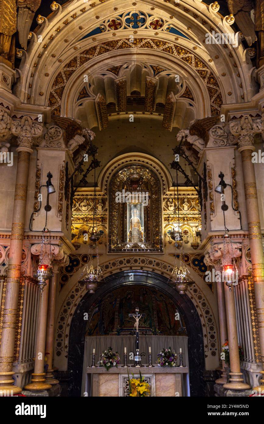 The Benedictine monastery of Montserrat is about an hour from Barcelona ...