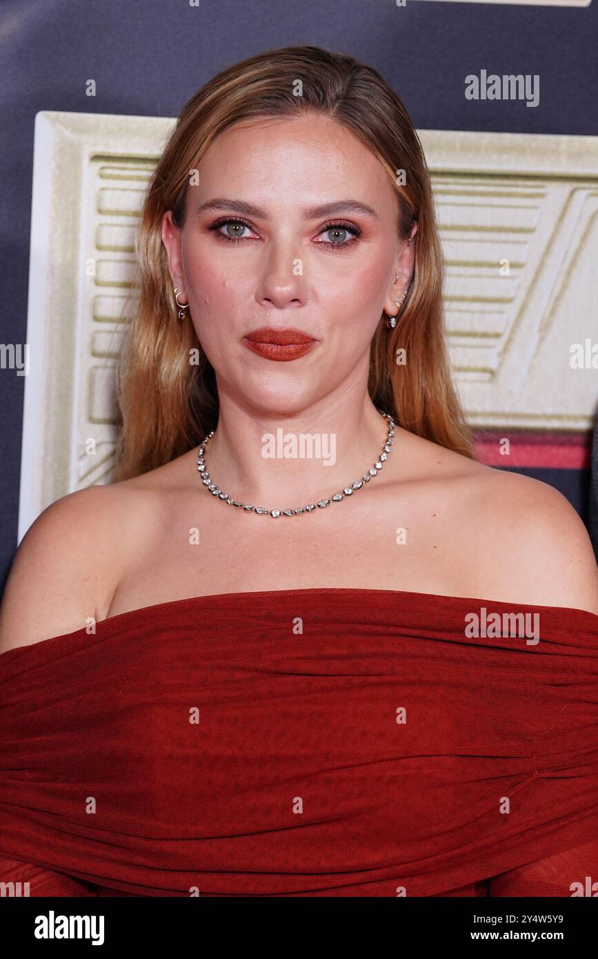 Scarlett Johansson attends the European premiere of Transformers One ...