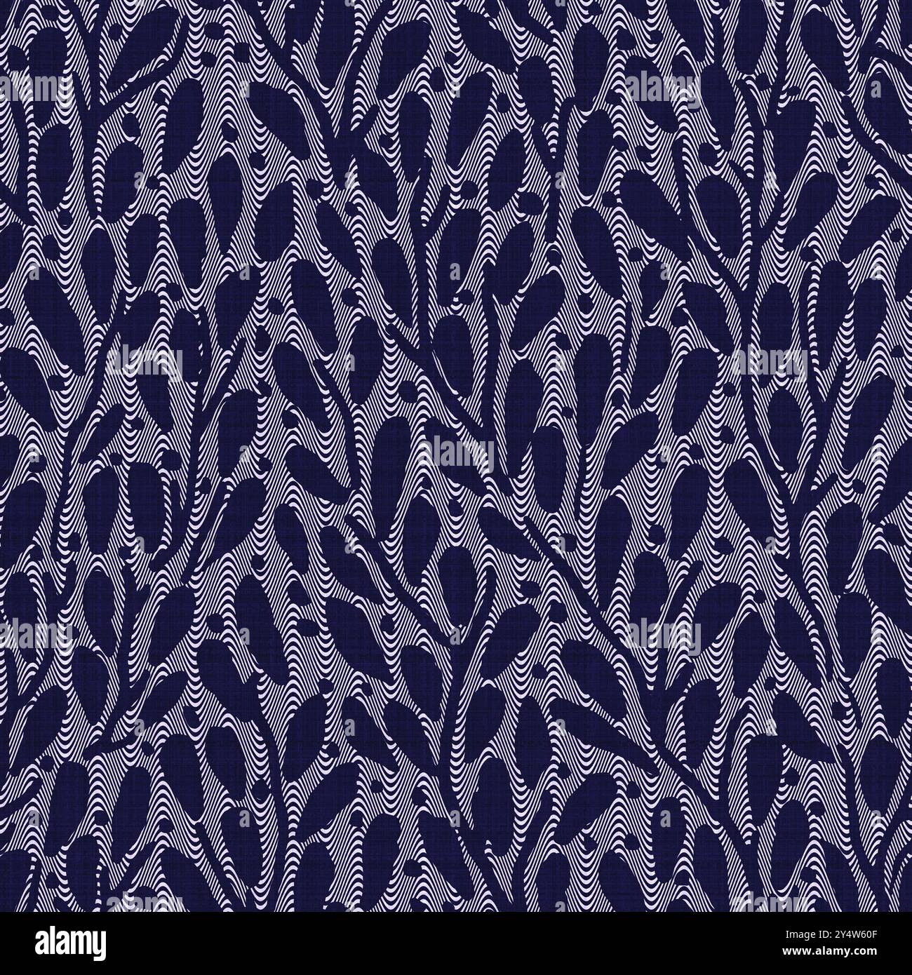 Dark purple camouflage flecked effect abstract seamless pattern ...