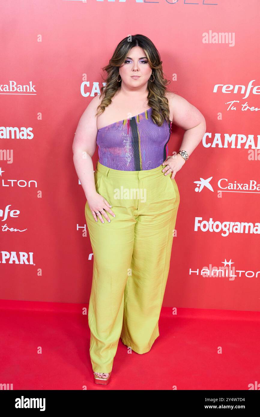 Lala Chus attends 'Fotogramas de Plata' Awards - Red Carpet at Barcelo ...