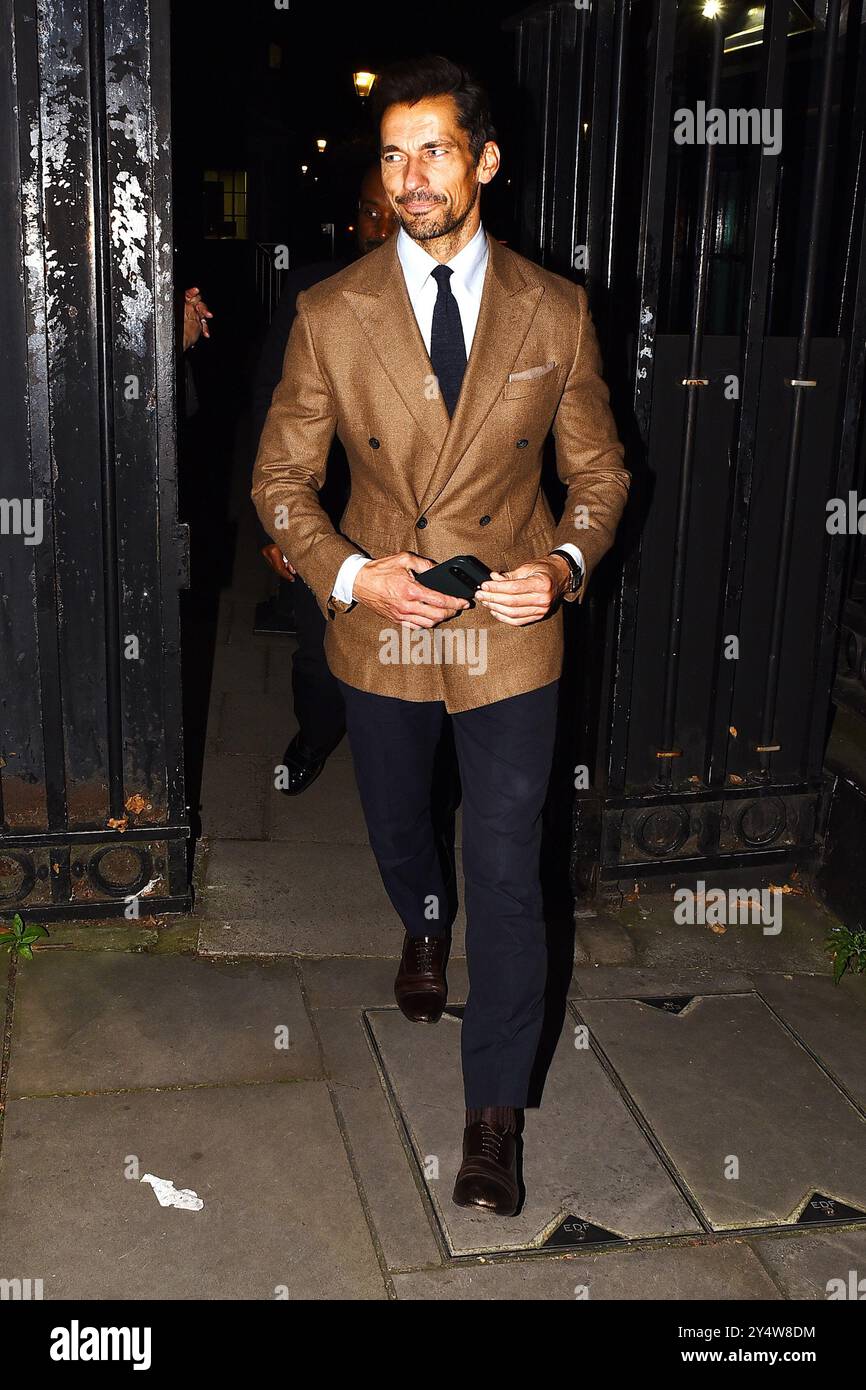 David Gandy Seen At The UK Prime Minister Welcomes Lead Figures From ...