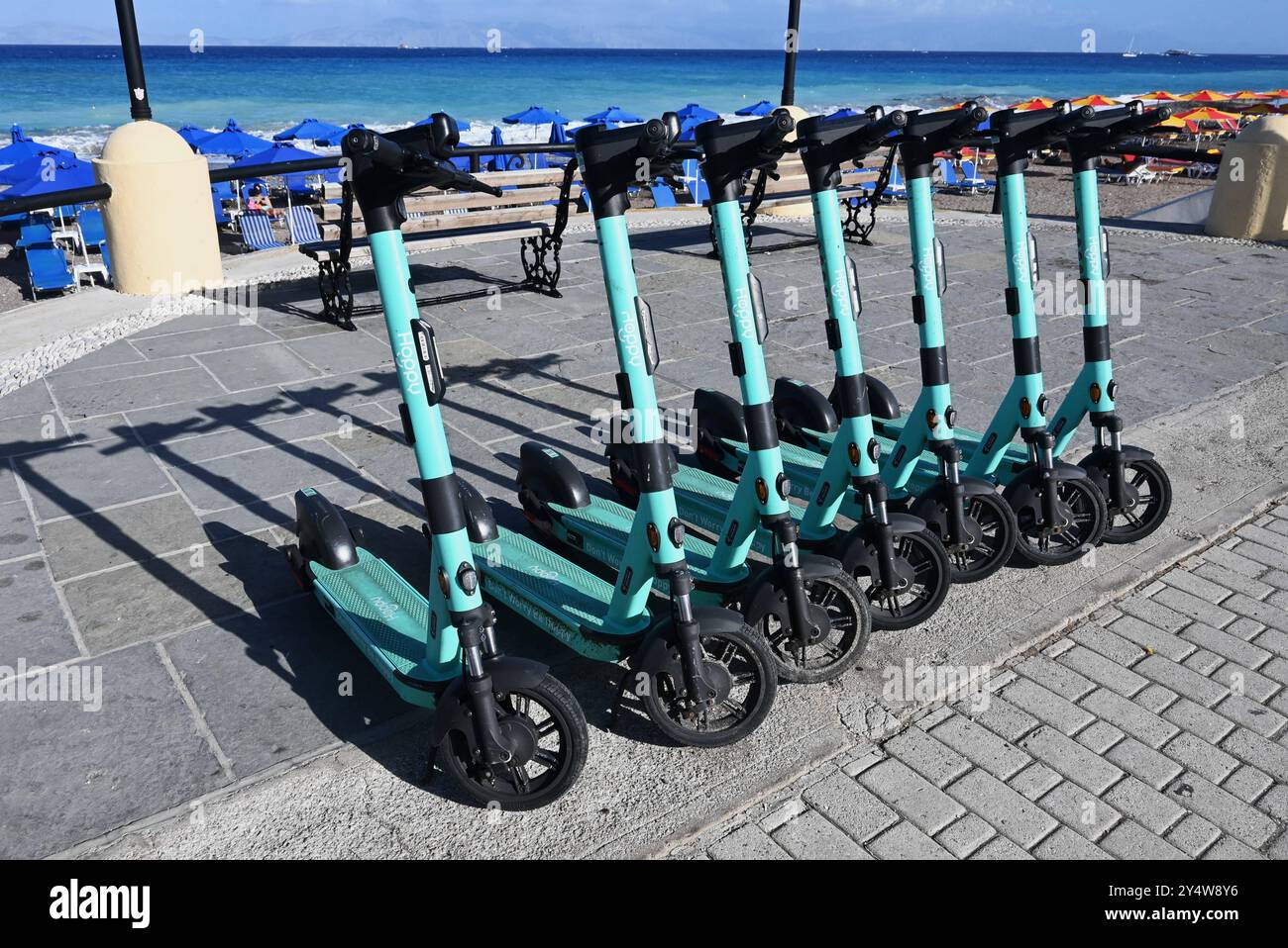Schne Rhodos Roller Mieten Fotos