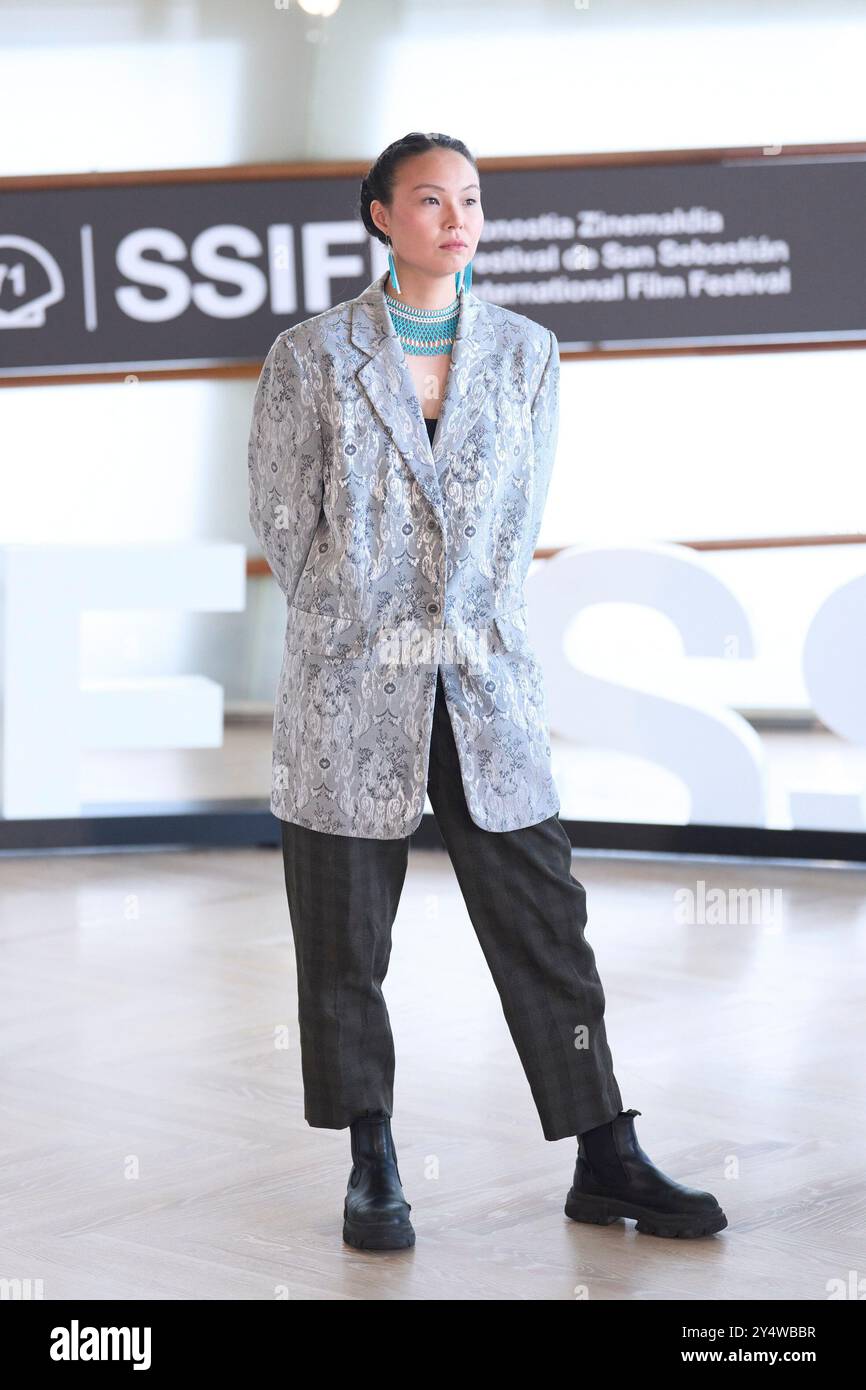 Berda Larsen attended 'Kalak' Photocall during 71st San Sebastian ...