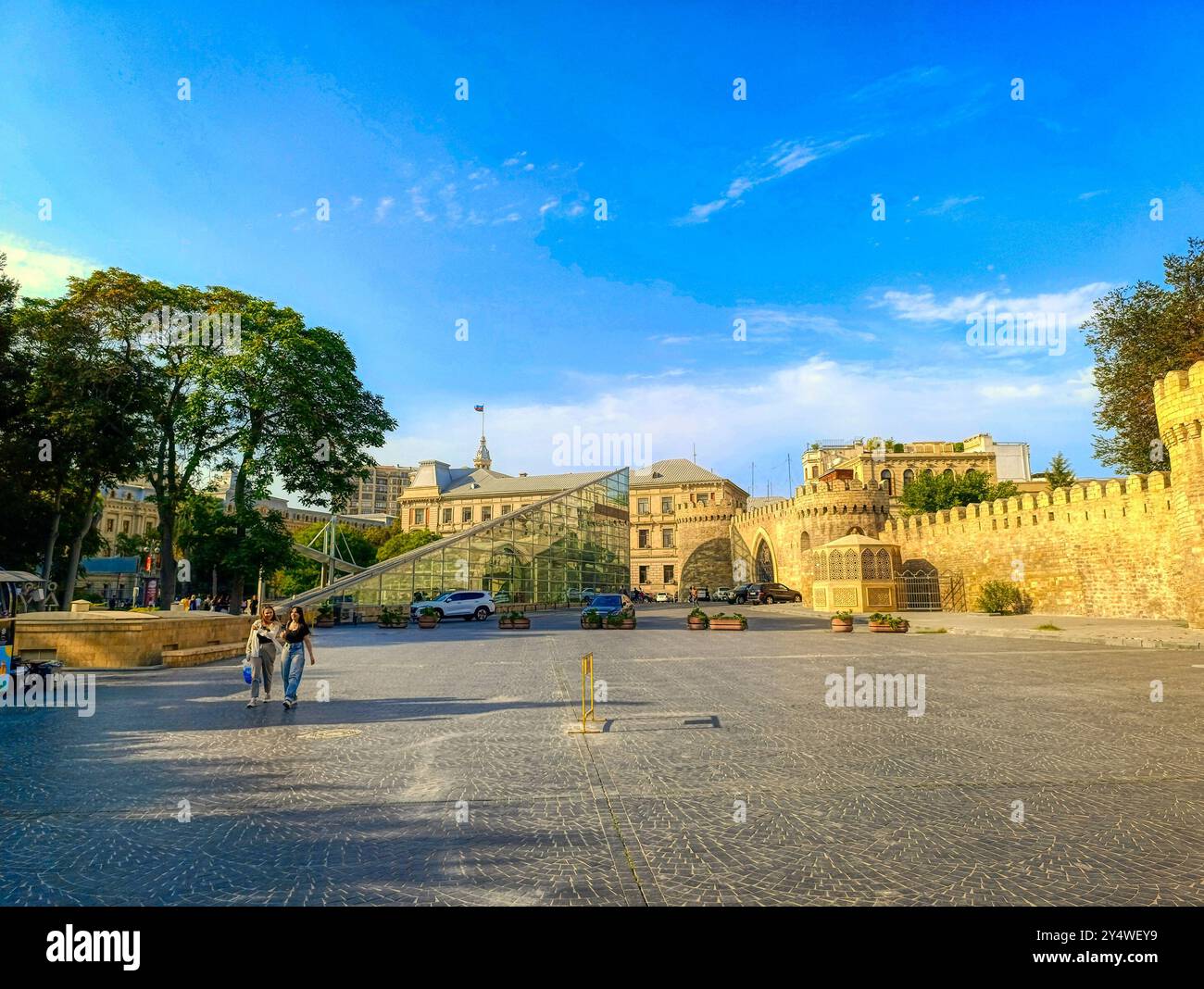 Baku subway entrance hi-res stock photography and images - Alamy