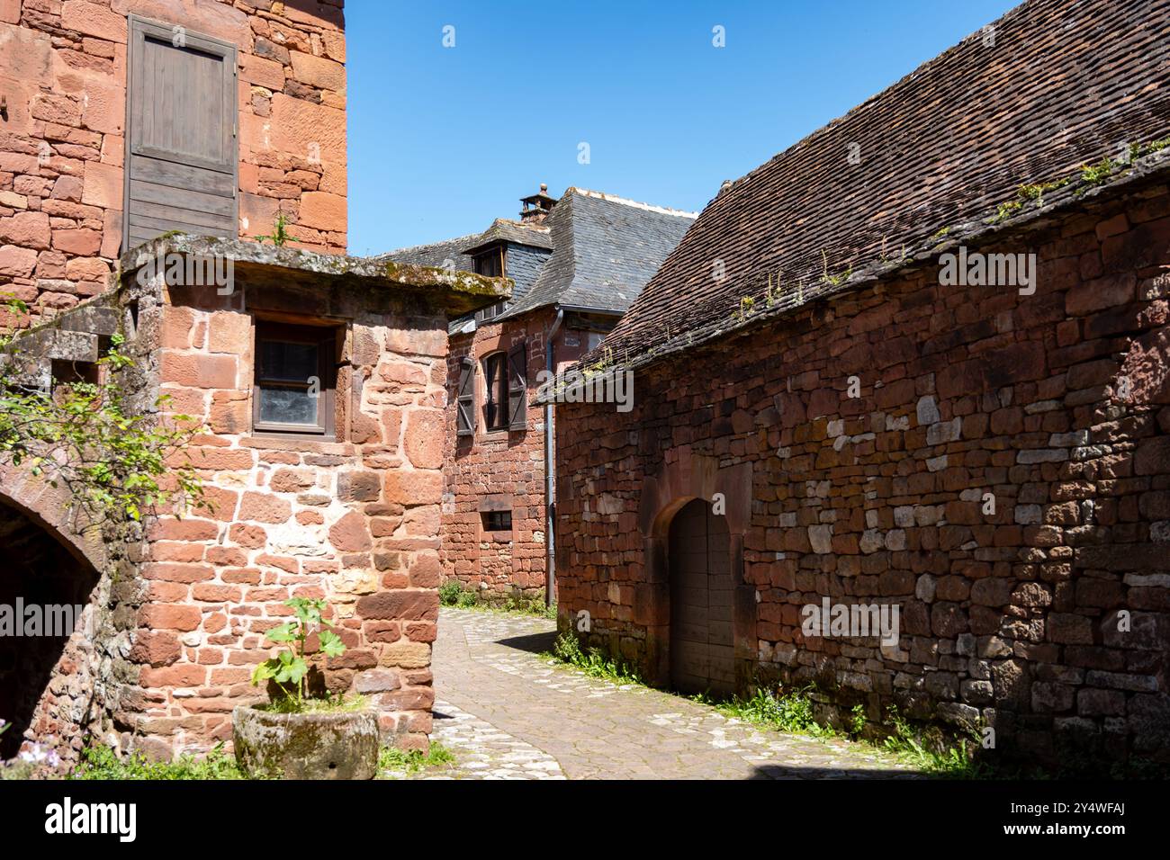 Collonges-la-Rouge village one of the most beautiful villages in France ...