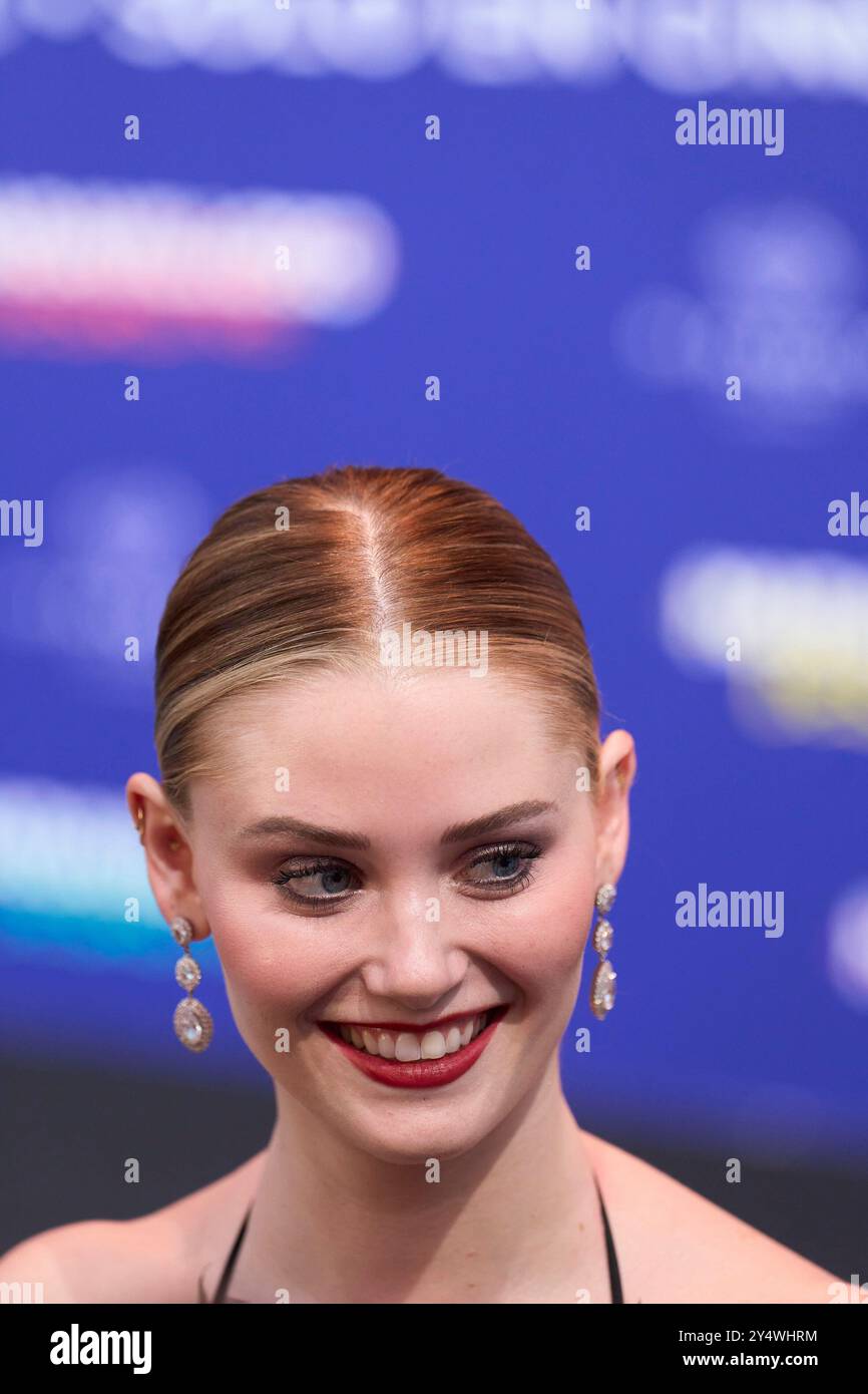 Virginia Gardner attends 'Beautiful Disaster' Premiere at Callao Cinema ...