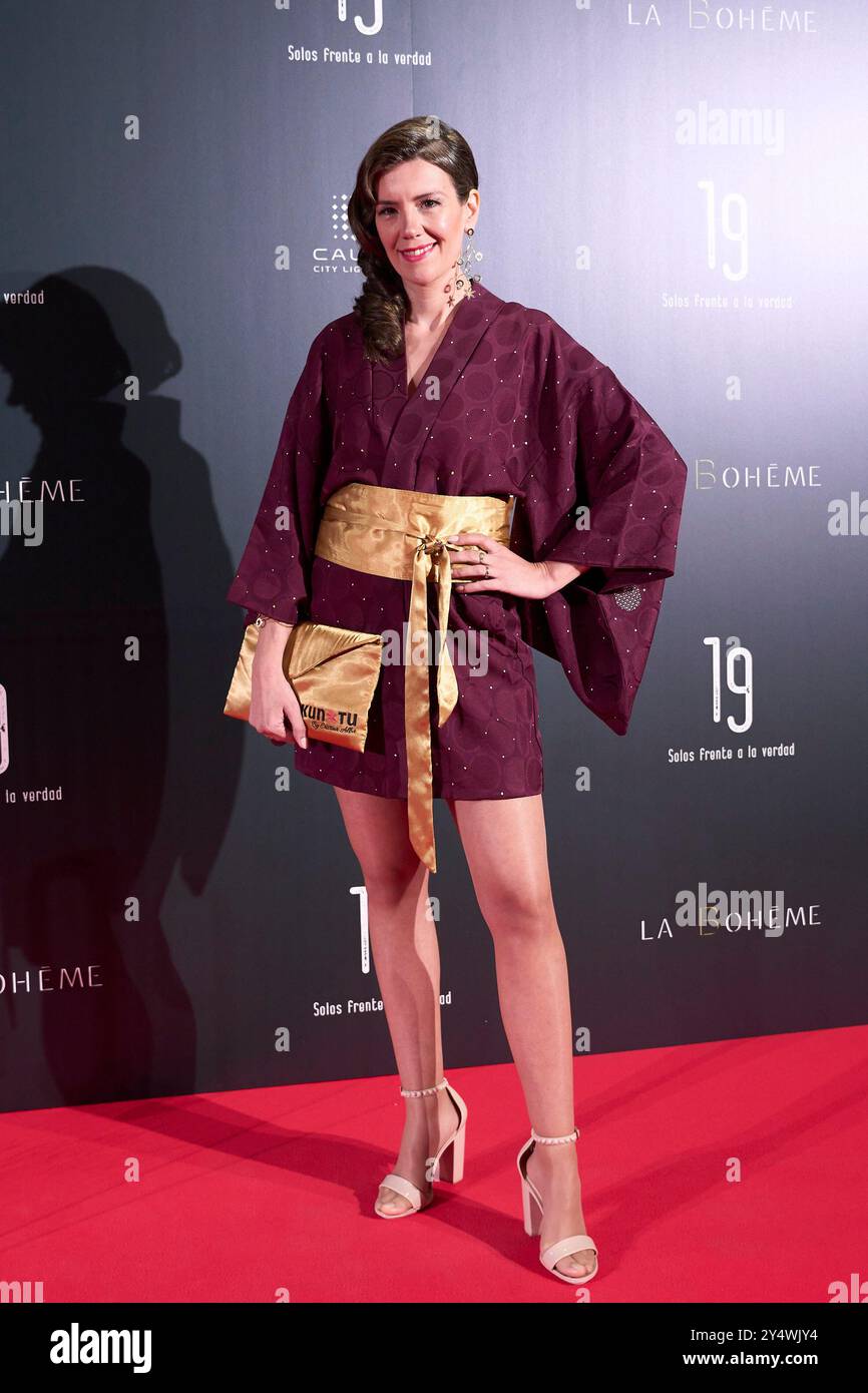 Sandra Serrano from Kun-tu attends '19 Solos frente a la verdad ...