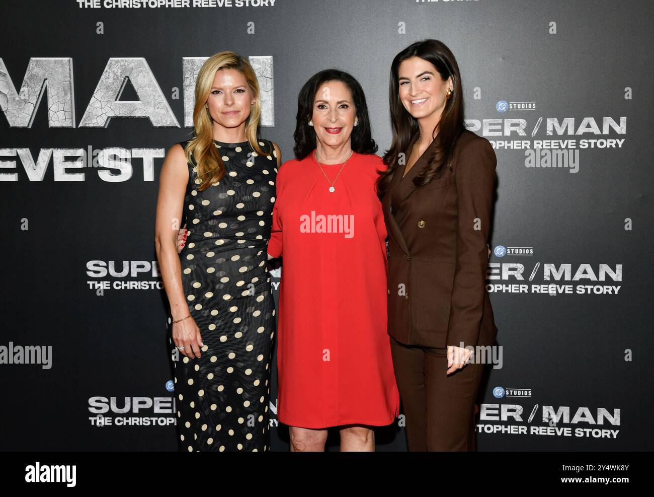 Kate Bolduan, left, Amy Entelis and Kaitlan Collins attend the premiere ...