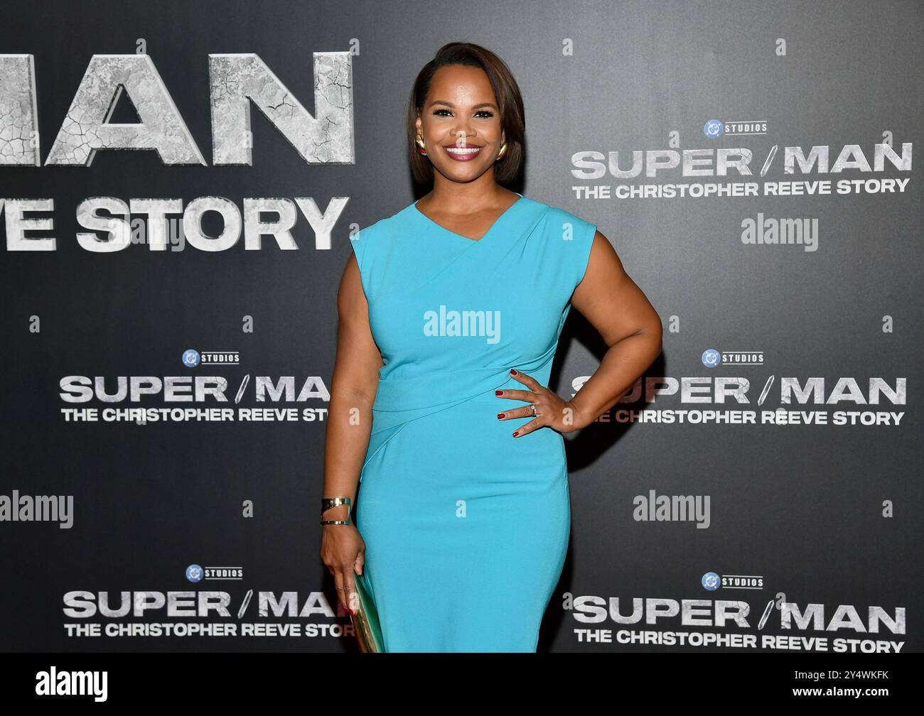 Laura Coates attends the premiere of "Super/Man: The Christopher Reeve ...