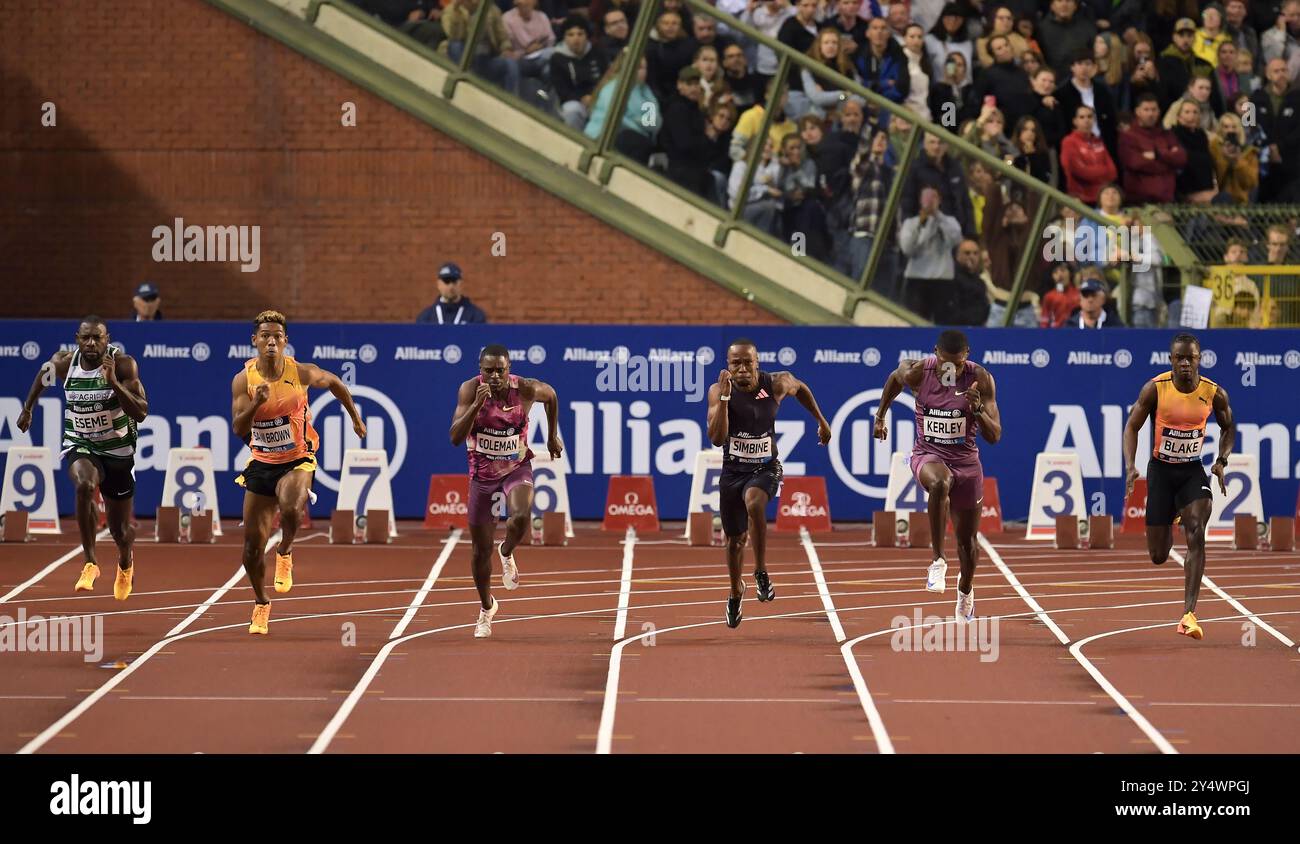 Emmanuel Eseme, Abdul Hakim Sani Brown, Christian Coleman, Akani ...