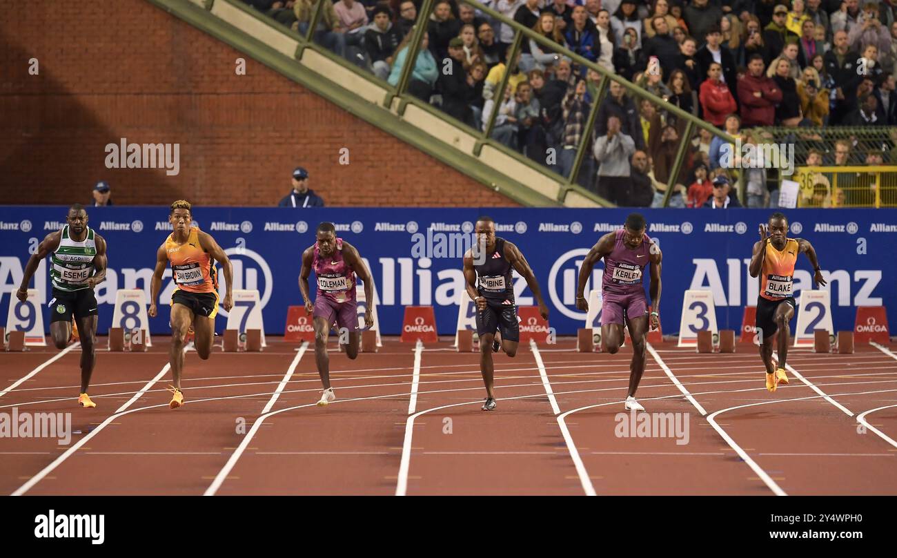 Emmanuel Eseme, Abdul Hakim Sani Brown, Christian Coleman, Akani ...