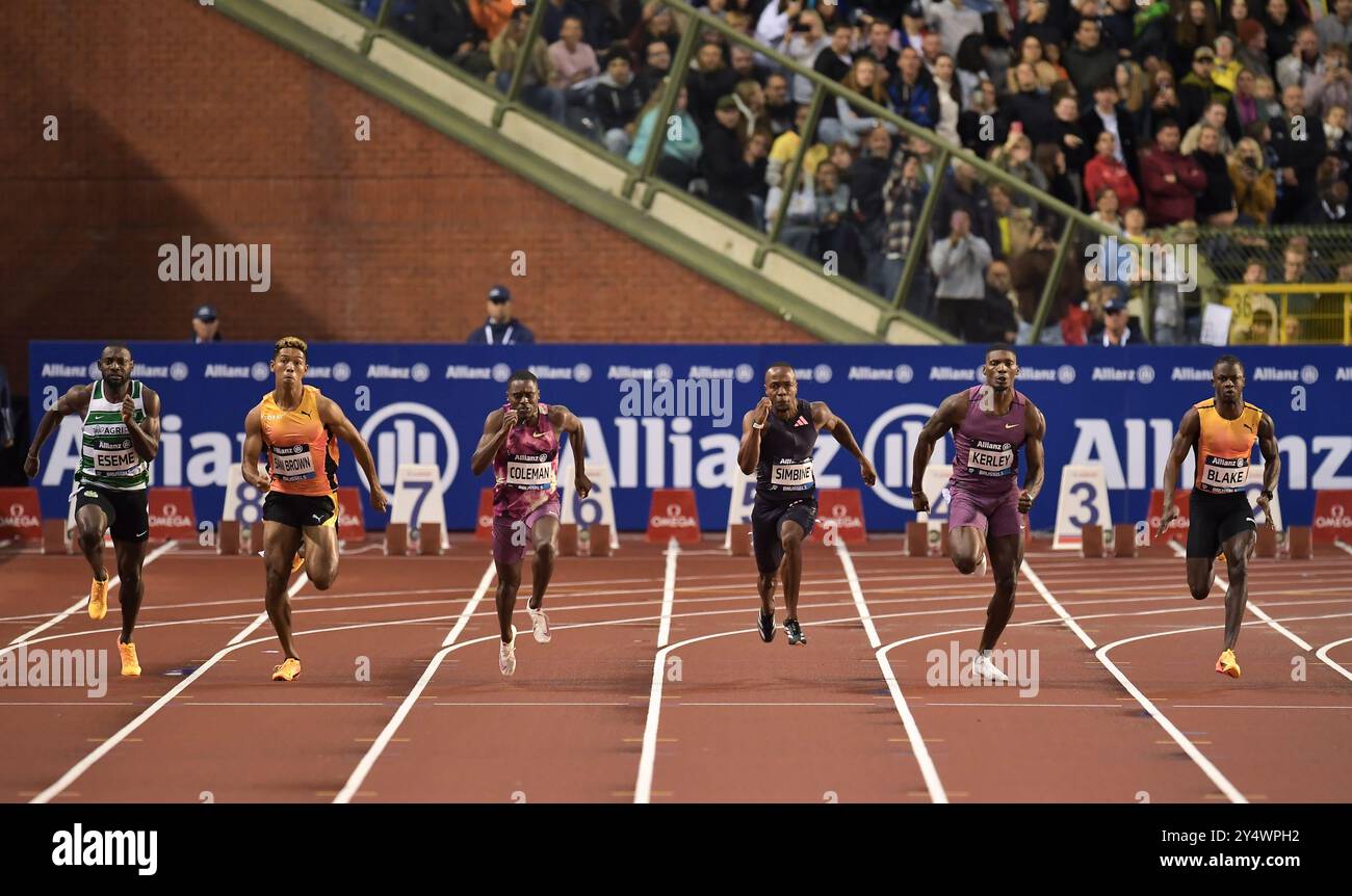 Emmanuel Eseme, Abdul Hakim Sani Brown, Christian Coleman, Akani ...