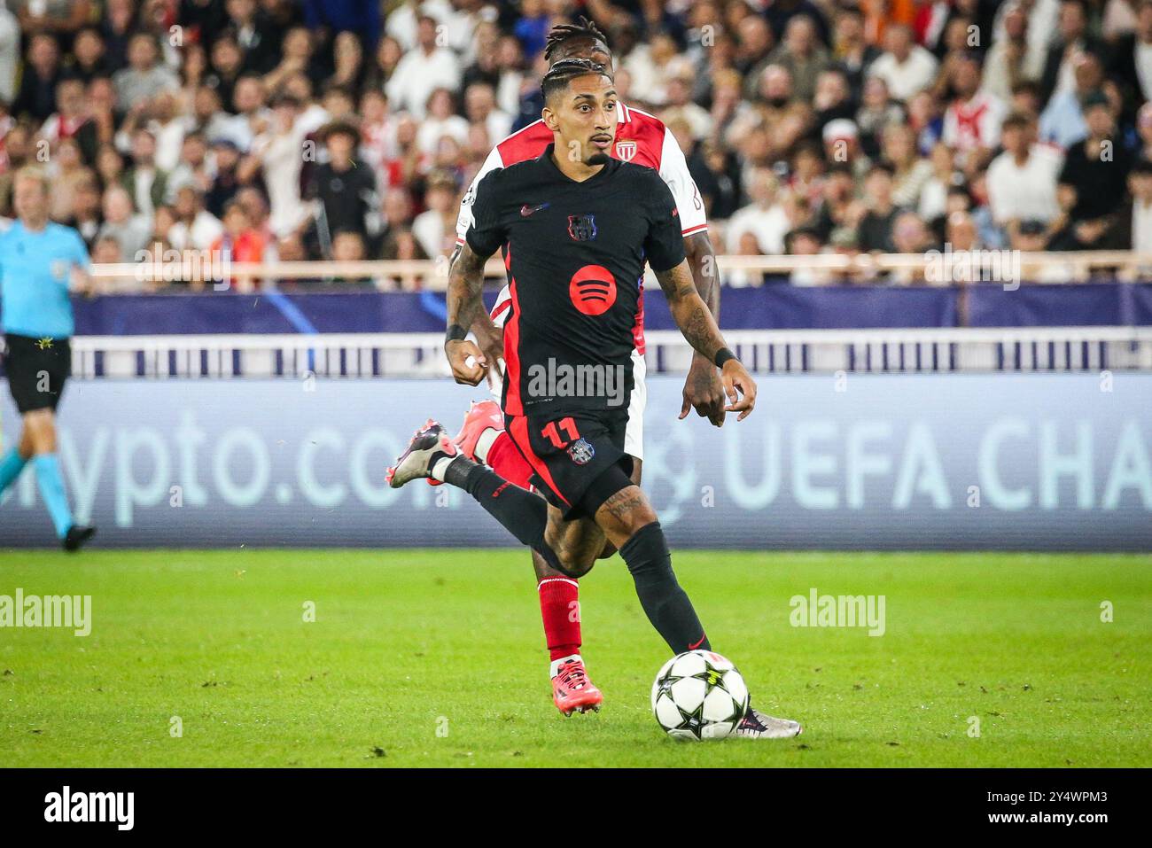 Raphael DIAS BELLOLI (Raphinha) of Barcelona during the UEFA Champions ...