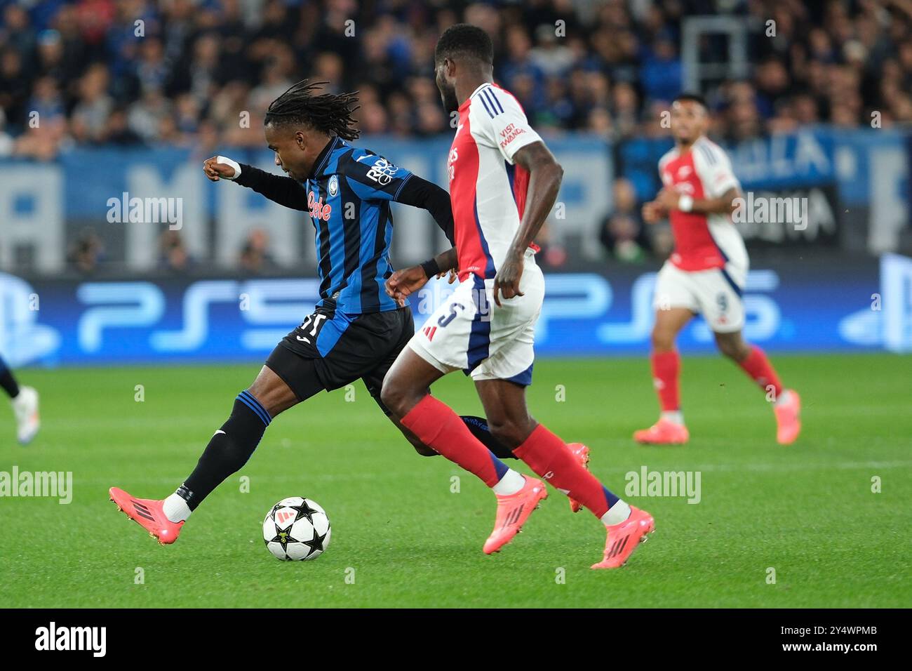 Bergamo, Italy. 19th Sep, 2024. Ademola Lookman of Atalanta BC 1907 in ...
