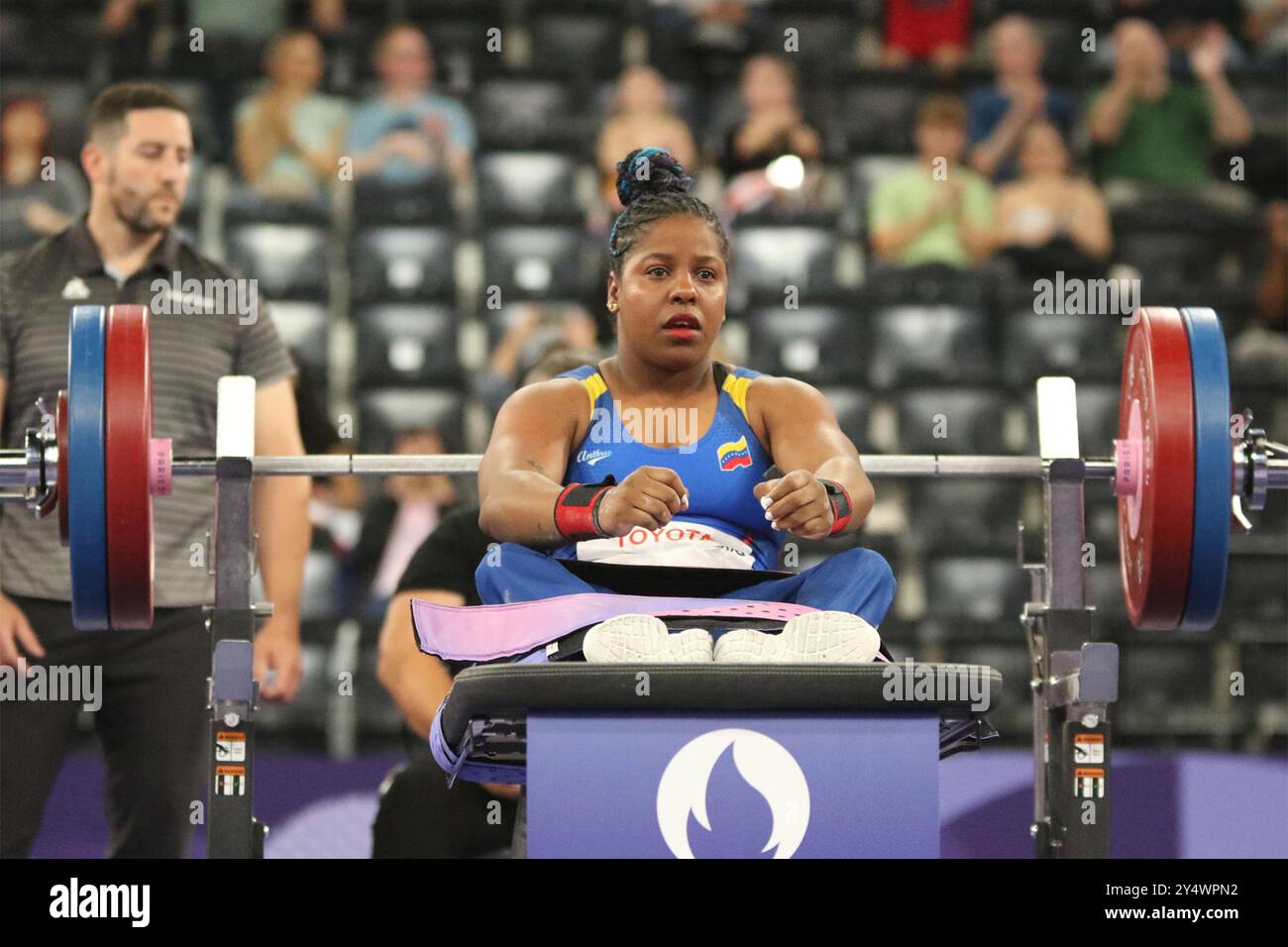 Clara Sarahy FUENTES MONASTERIO of Venezuela wins gold in the Para ...