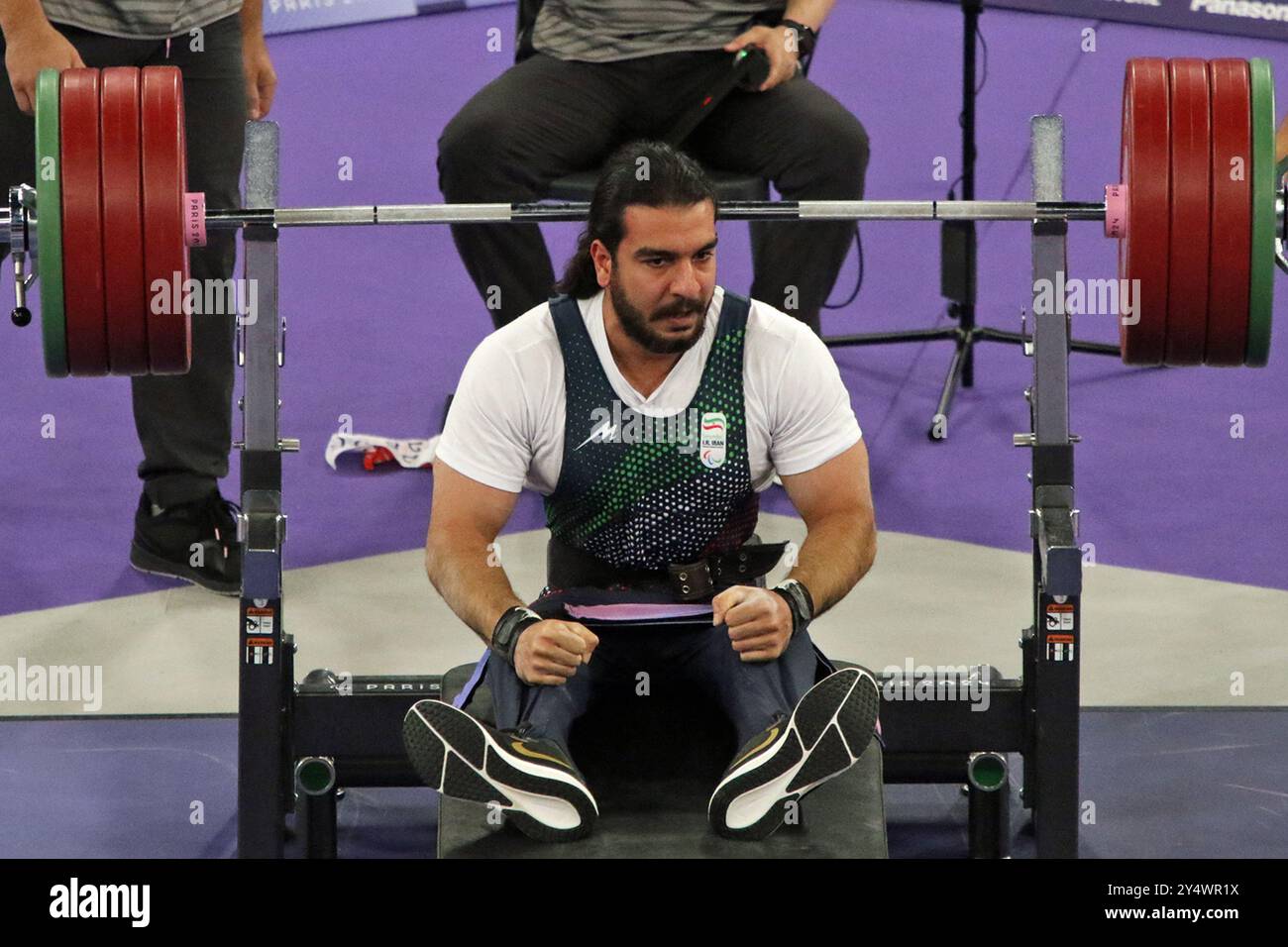 Mohsen BAKHTIAR of the Islamic Republic of Iran gets bronze in the Para ...