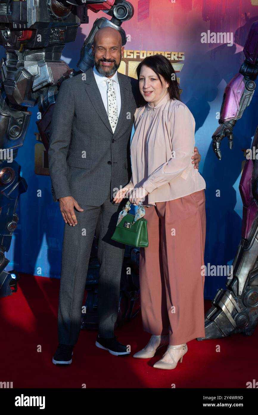 Keegan michael key and wife elle key hi-res stock photography and ...