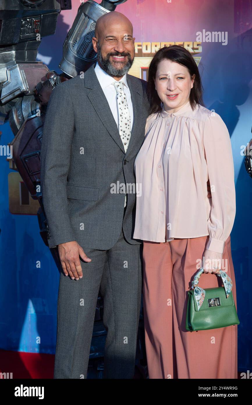 Keegan michael key and wife elle key hi-res stock photography and ...