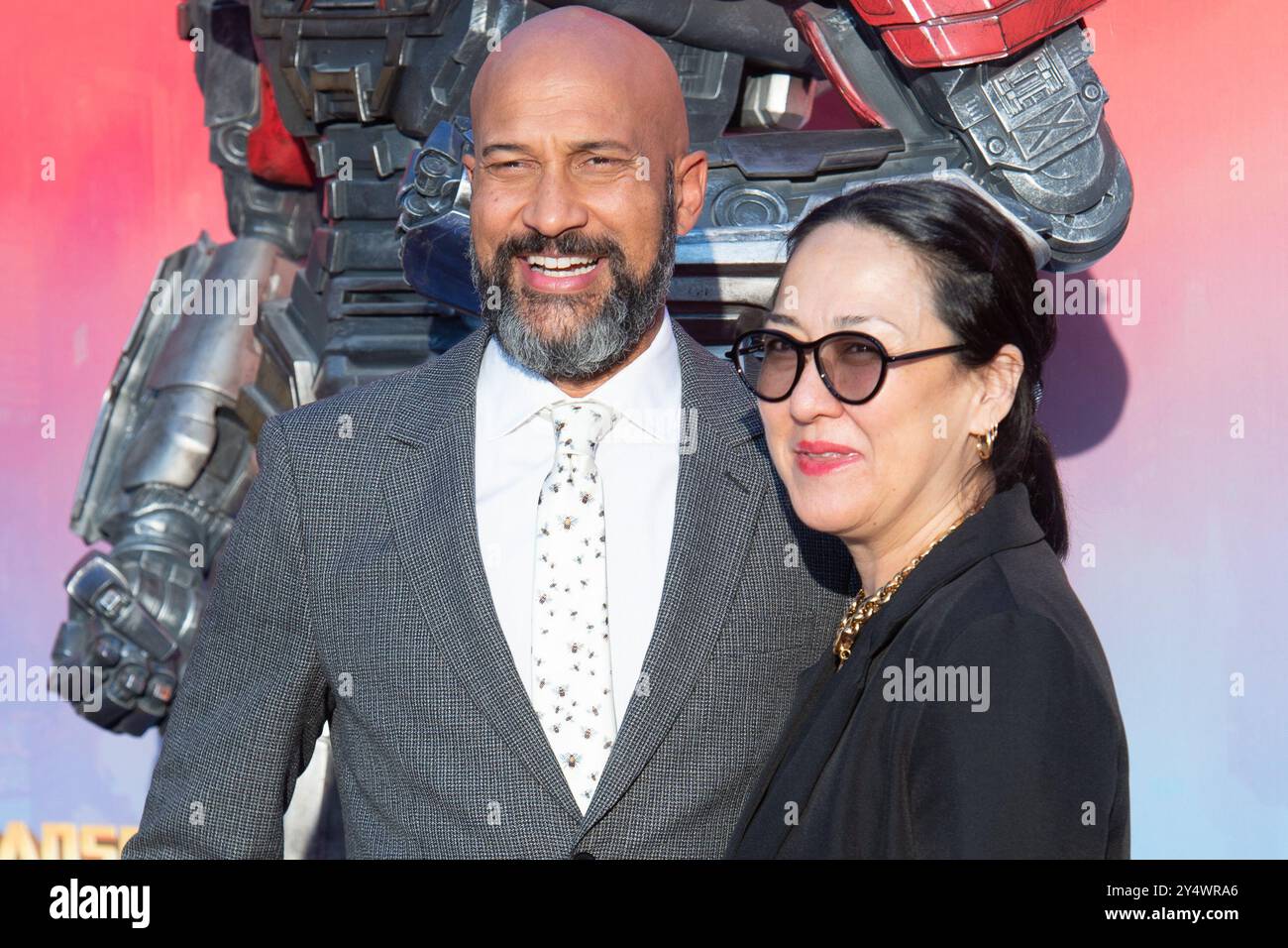London, UK. 19 Sep, 2024. Pictured: Keegan-Michael Key and Ramsey Naito ...