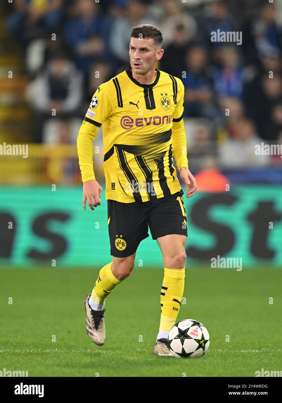 BRUGGE - Pascal Gross of Borussia Dortmund during the UEFA Champions ...