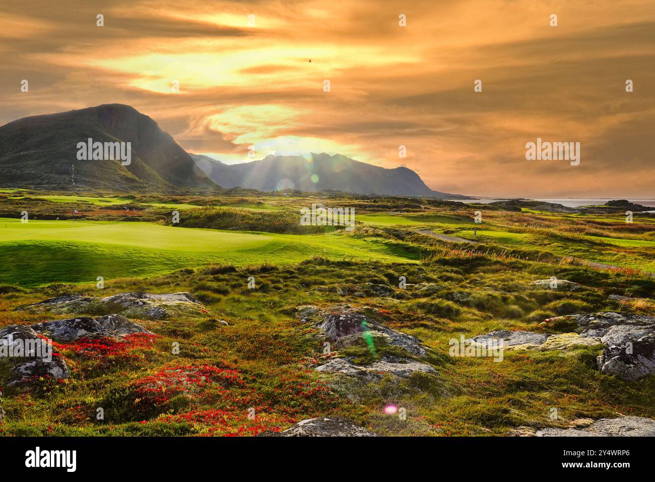 13th September, 2024 Lofoten Links Golf Club, Hov, Lofoten Islands ...