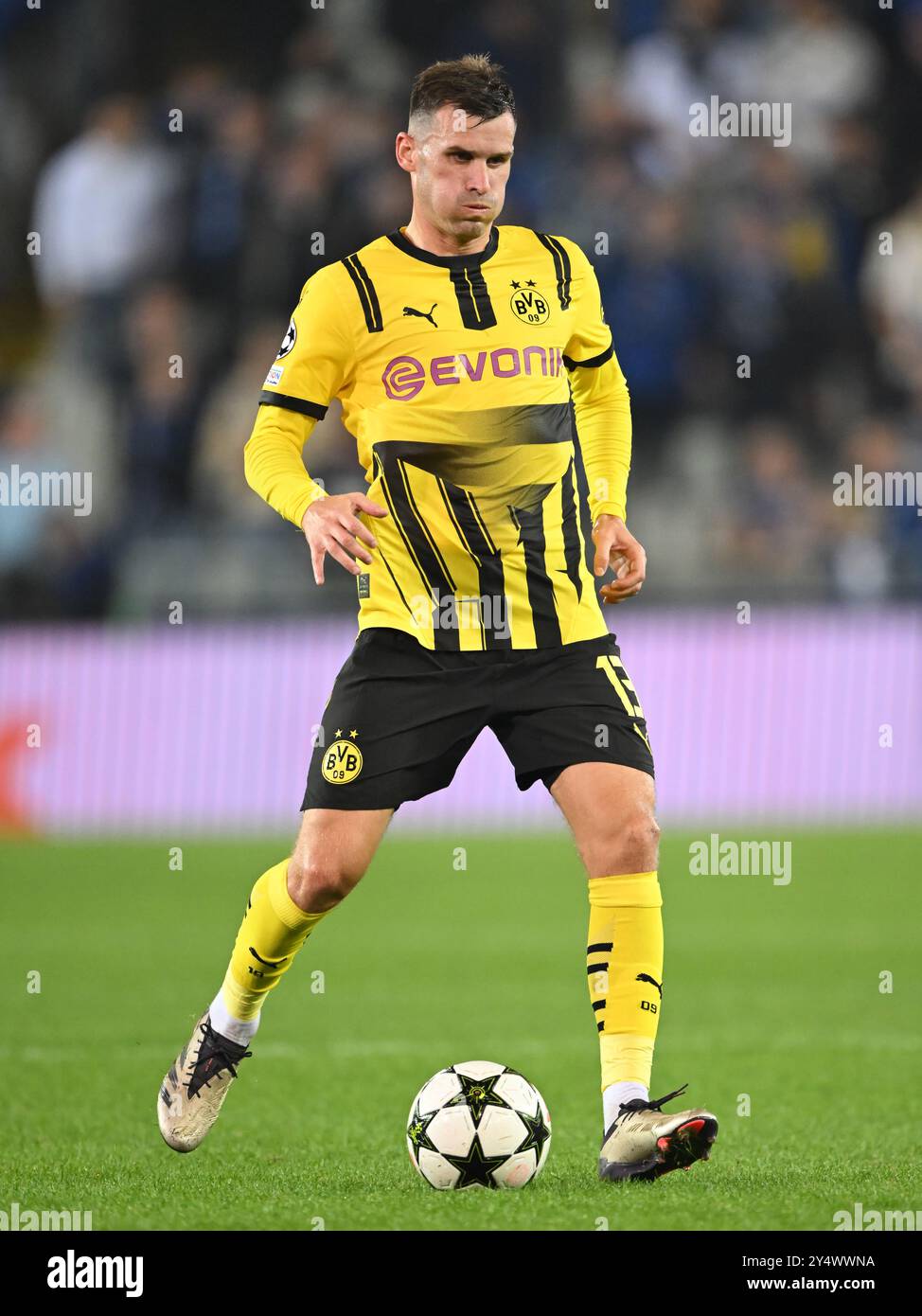 BRUGGE - Pascal Gross of Borussia Dortmund during the UEFA Champions ...