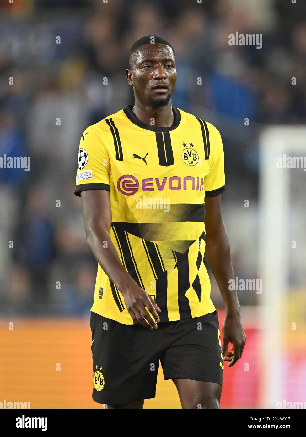 BRUGGE - Sehrou Guirassy of Borussia Dortmund during the UEFA Champions ...